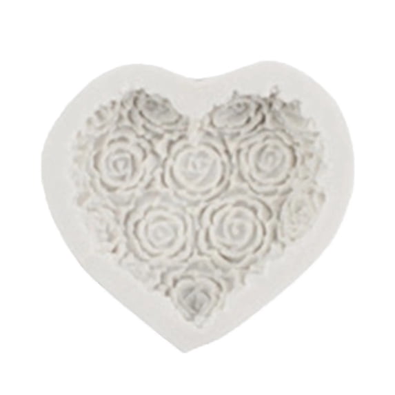 BIZHUA Rose Silicone Mold for Chocolate, Nonstick Candy Tray for ...