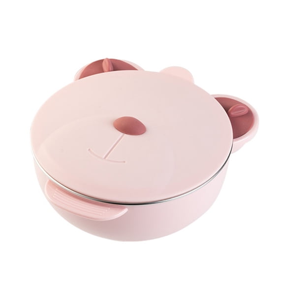 BIZHUA Stainless Steel 2 Compartment Lunch Box, Divided Bento Container ...