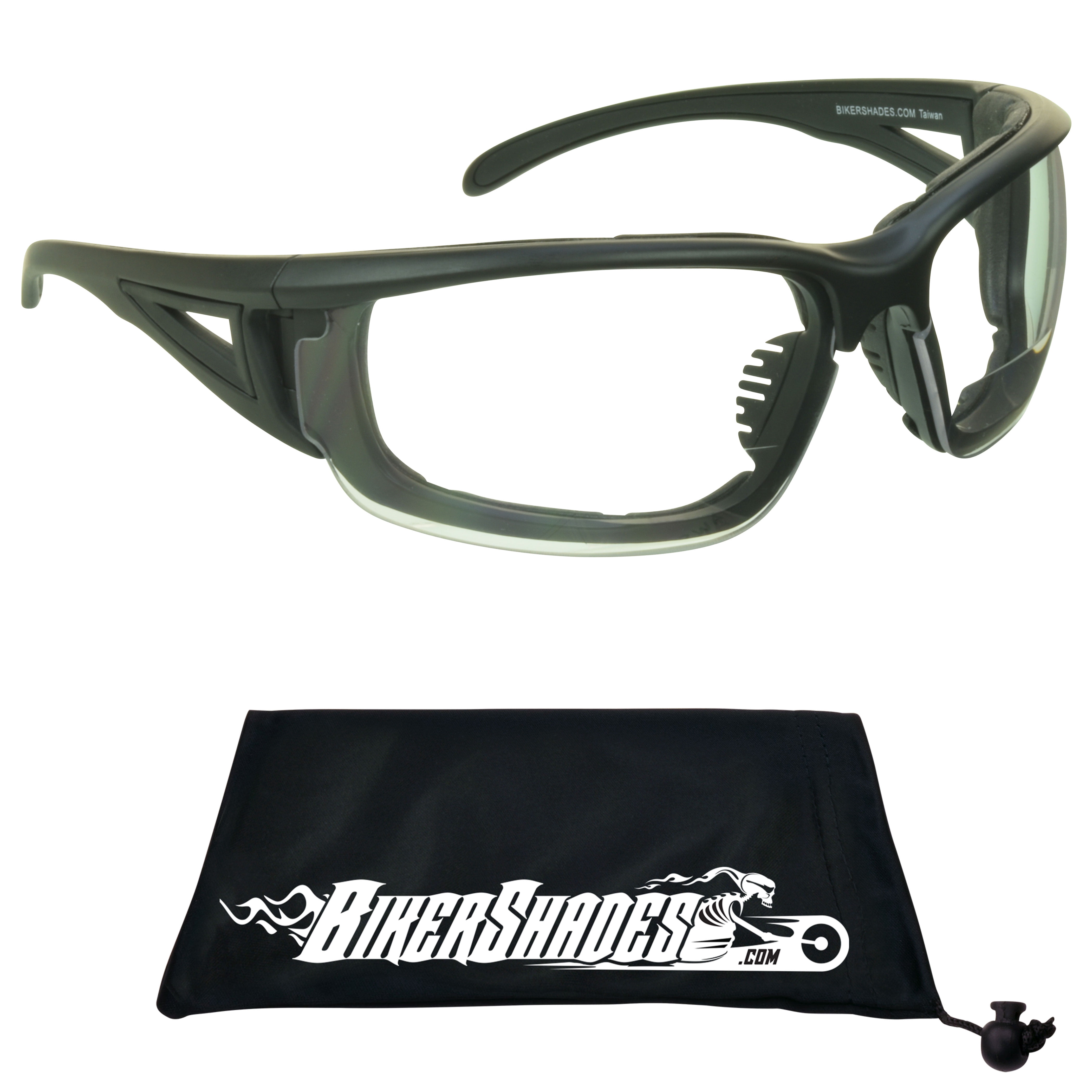 BIkershades Bifocal Safety Motorcycle Riding Foam Padded Sunglasses ...