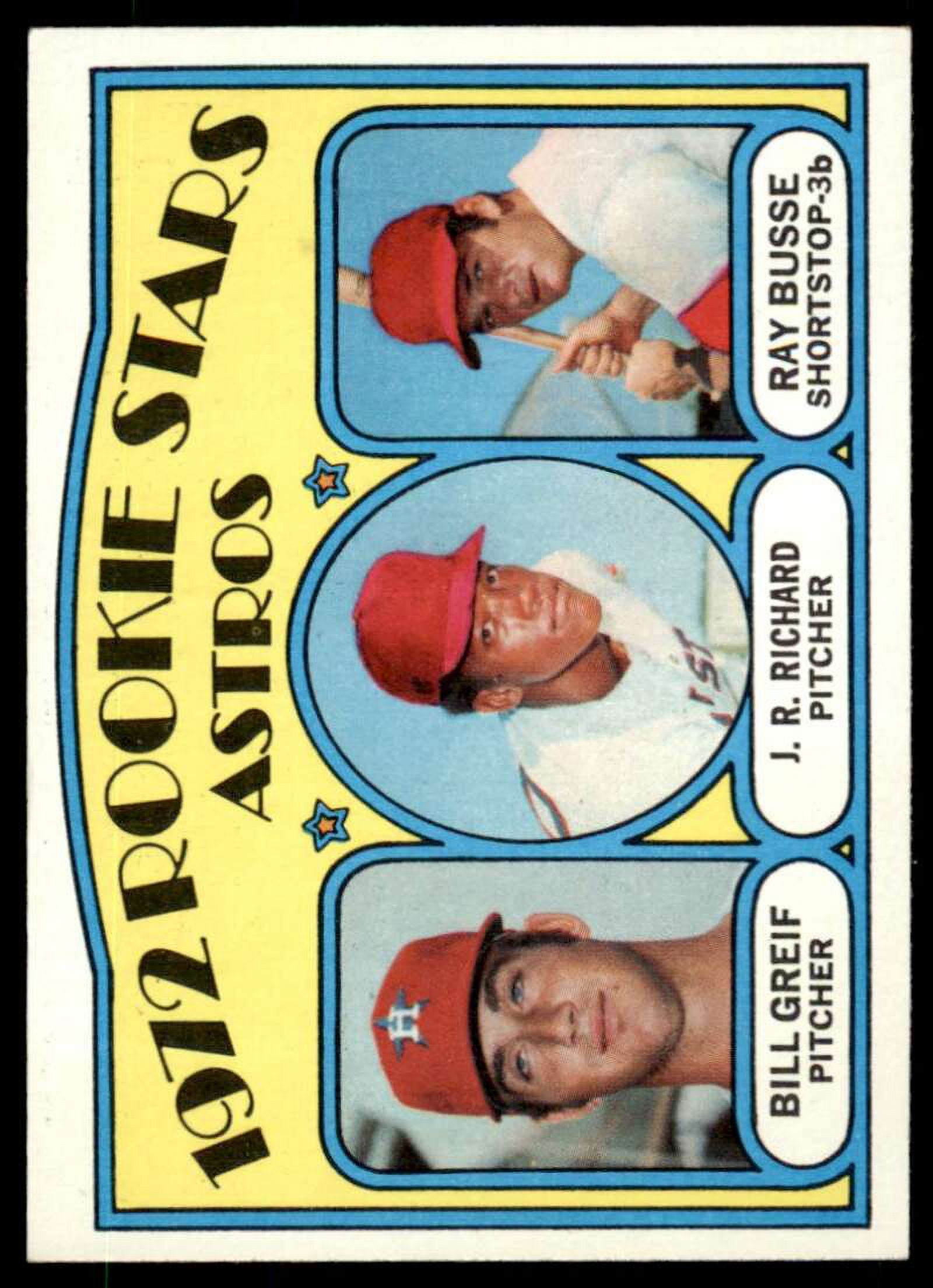 BIll Greif/Ray Busse/J.R. Richard Rookie Card 1972 Topps #101 - Walmart.com