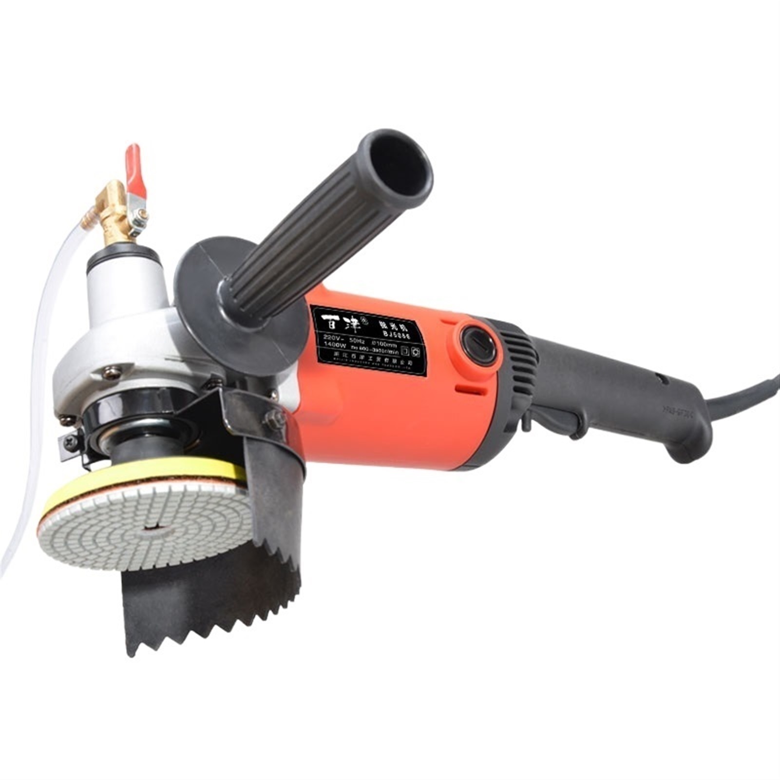 BJ5086B 1400W water machine polishing of marble stone wet water mill ...