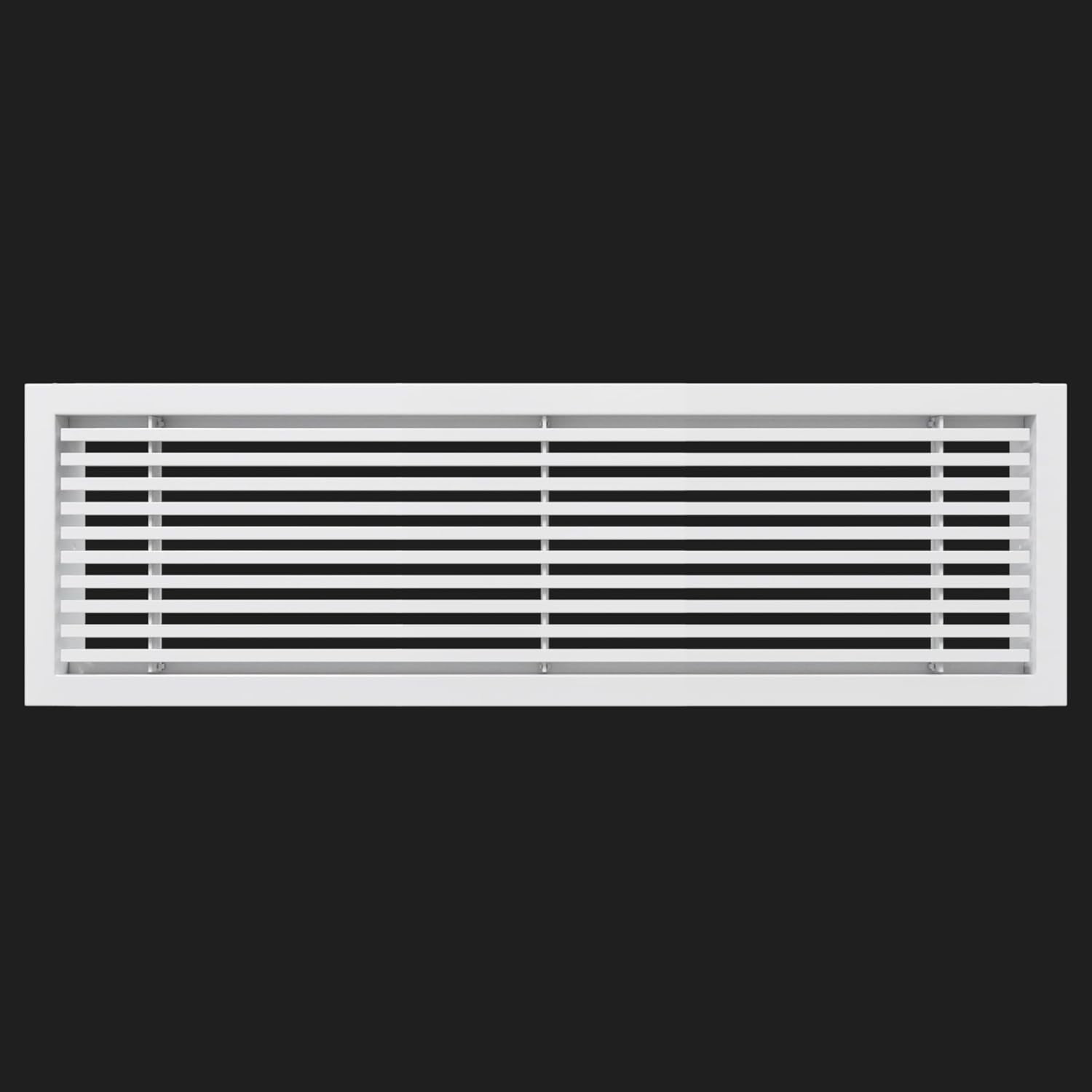 BJADE'S Linear Bar Air Vent Grille, 20" X 6", HVAC Stander Vent Cover ...