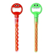 T-HOTLYST Colorful Plastic Bubble Blowing Glue Toy for w/ Blowpipe ...