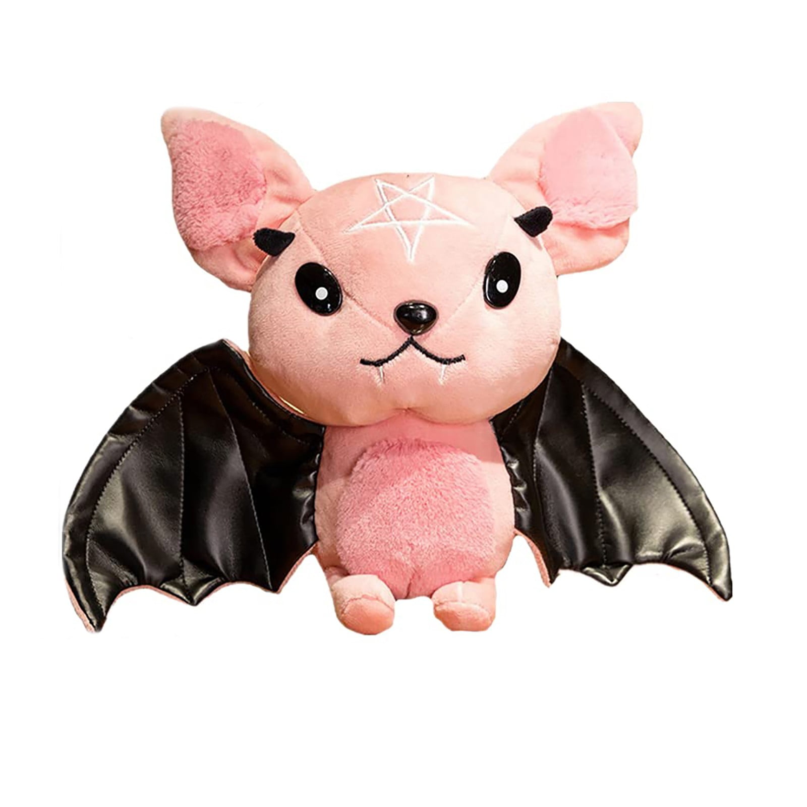 BJBSJSZ Bat Plush Stuffed Animal Toys,Halloween Black Bat Decor Soft ...