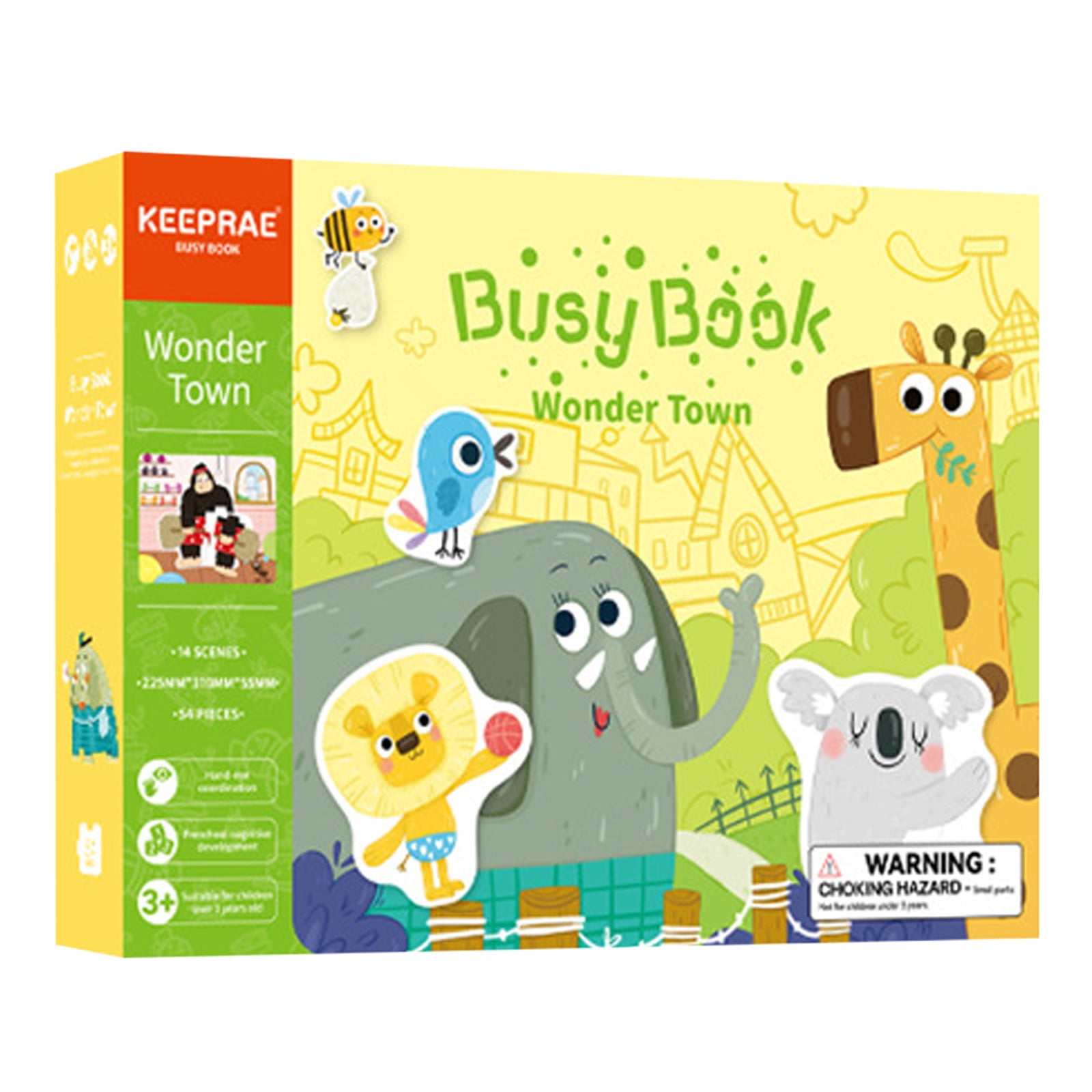 BJBSJSZ Busy Book for Toddlers, Preschool Learning Activities, Toys for ...