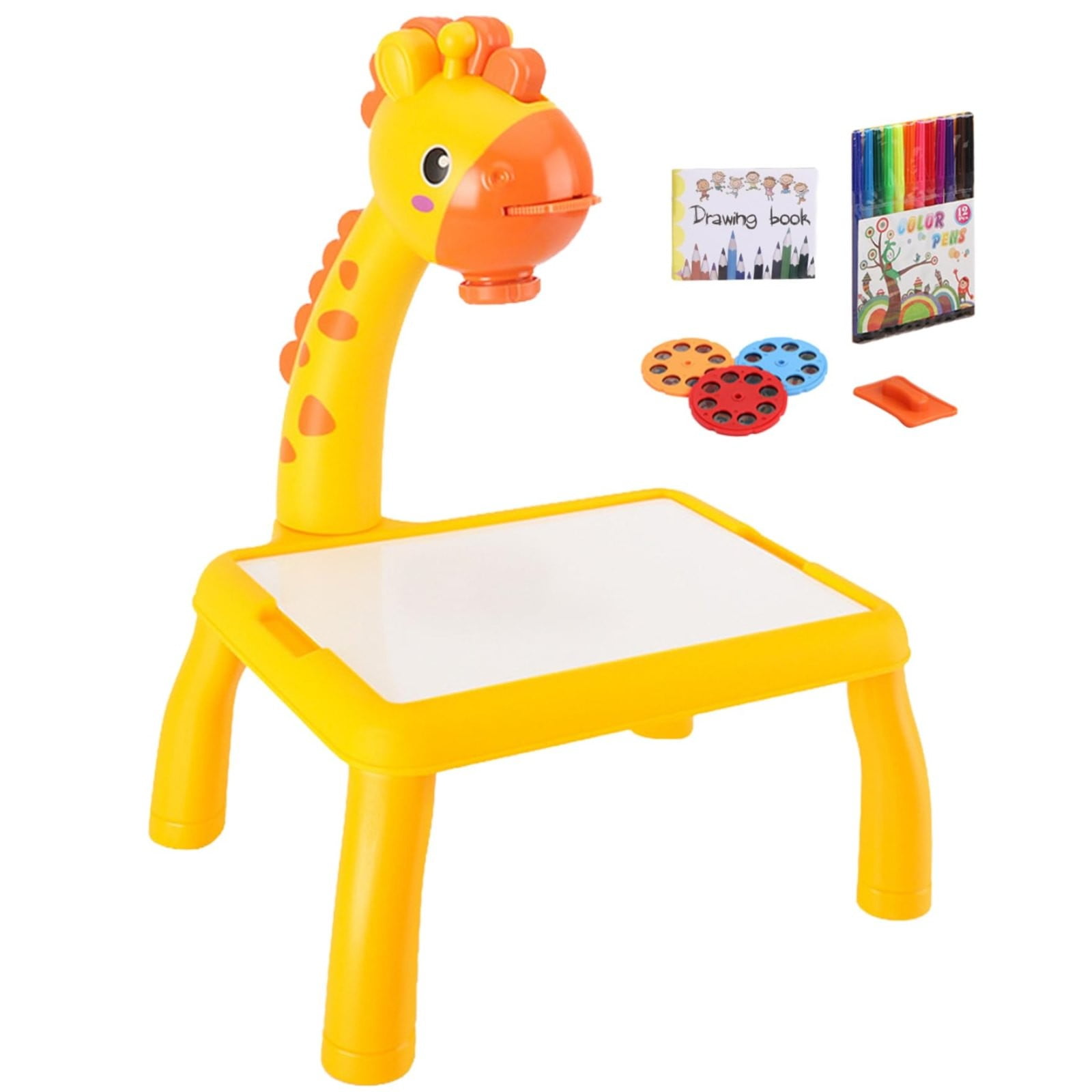 BJBSJSZ Drawing Projector Table for Kids, Trace and Paint Drawing Board ...