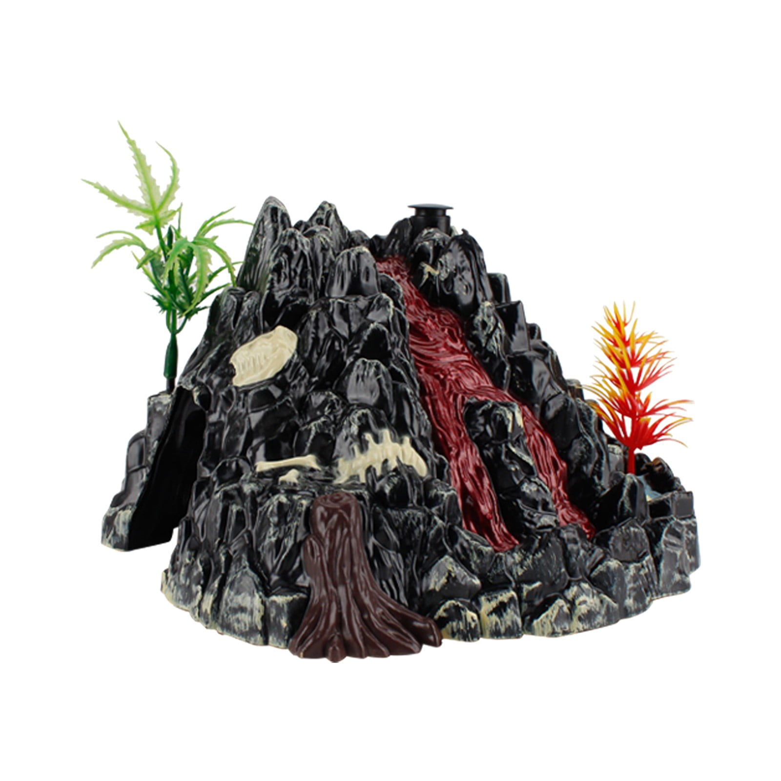 BJBSJSZ Electric Volcano Model with Lights Dinosaur Desktop Decor ...