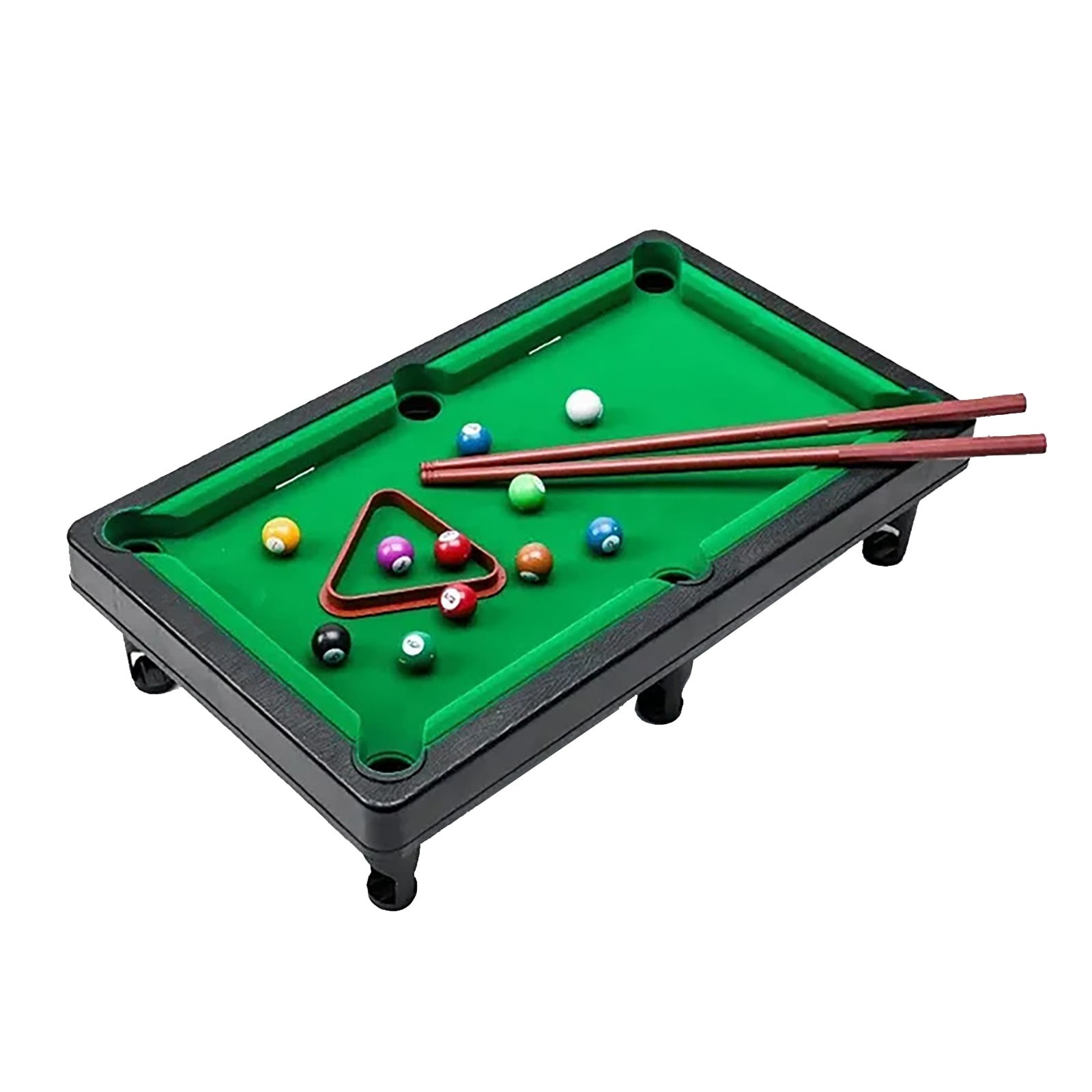 BJBSJSZ Mini Pool Table - Portable Tabletop Billiards Game with Cue ...