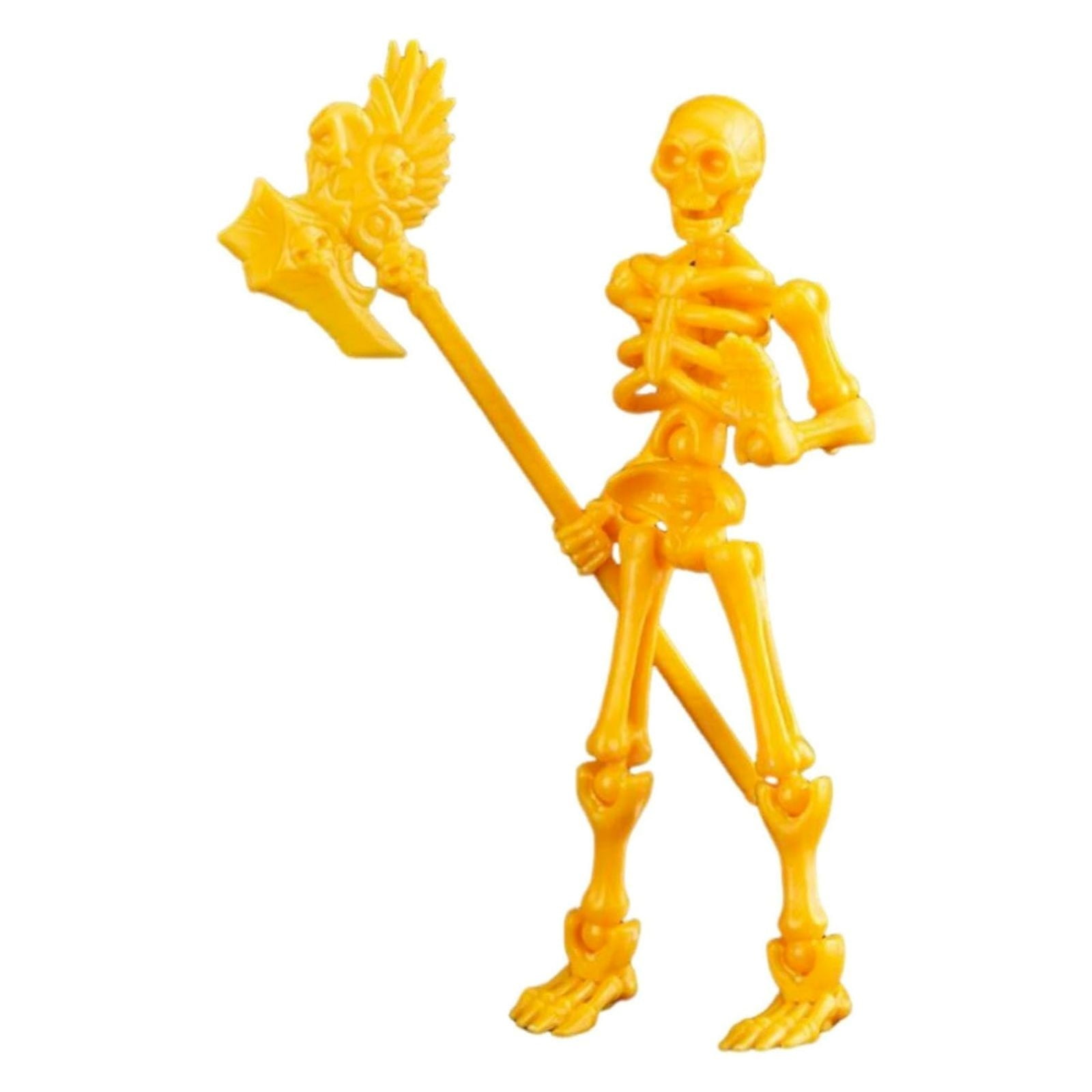 BJBSJSZ Movable Articulated Human Skeleton, Skeleton Action Figure ...