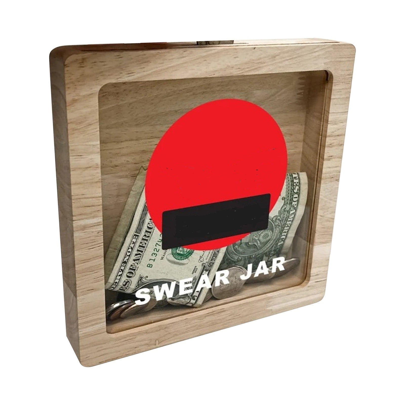 BJBSJSZ Personalized/Swear Jar/Cuss Jar Bank/Non Polite Words Box Bank ...