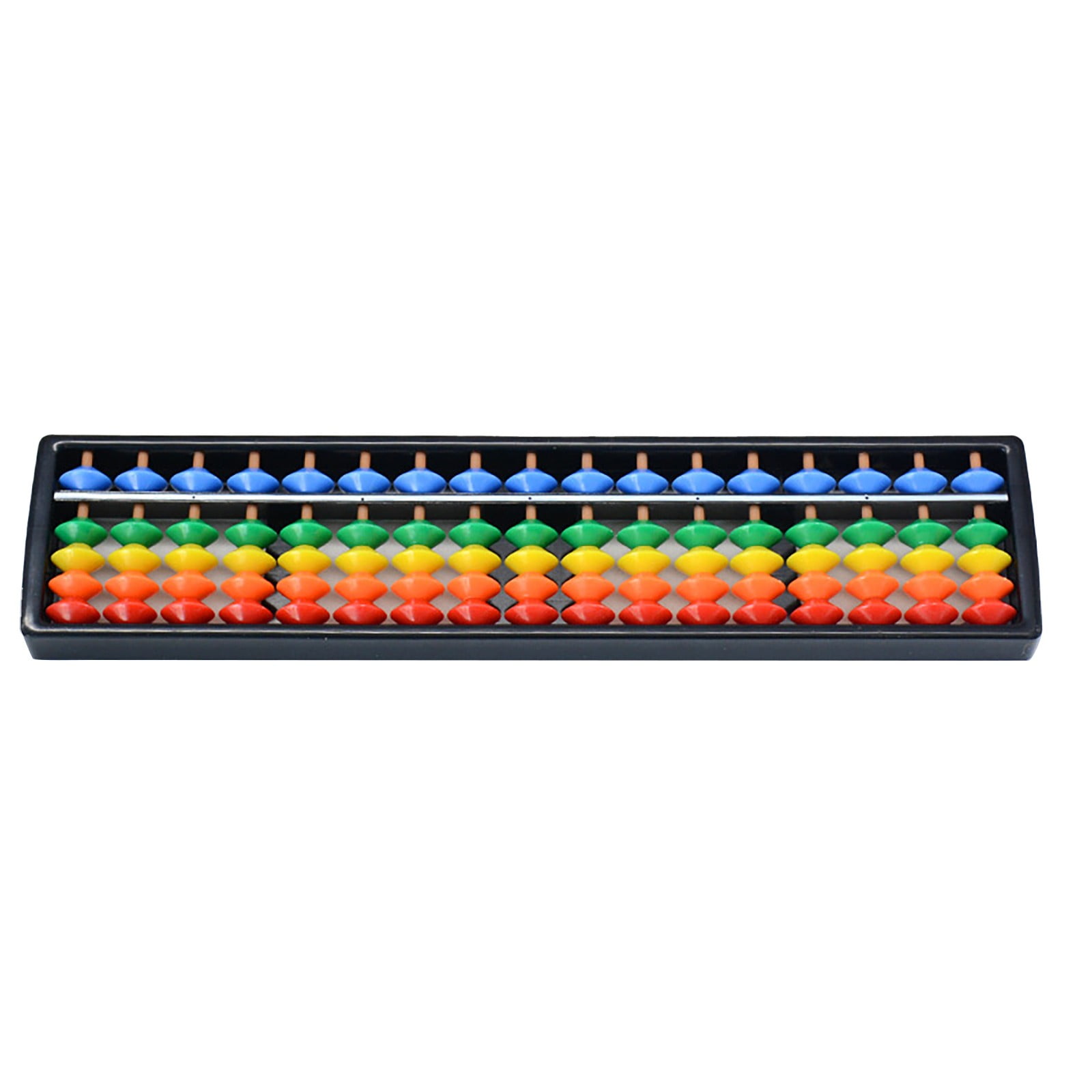 BJBSJSZ Plastic Abacus Beads Chinese Calculator Abacus 17 Digits Math ...