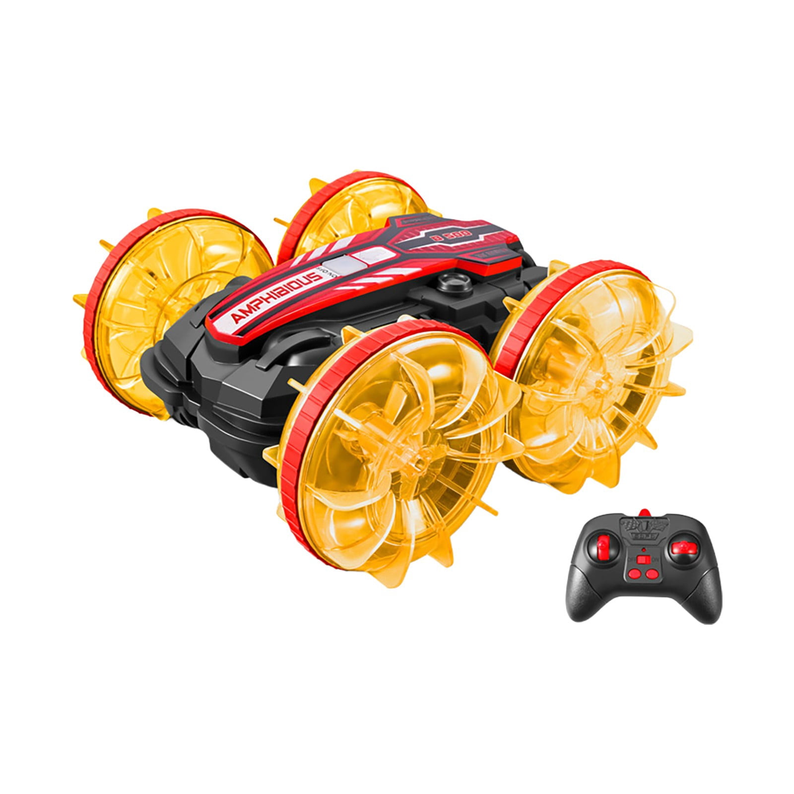 BJBSJSZ Remote Control Boat Waterproof, Beach Amphibious Remote Control ...
