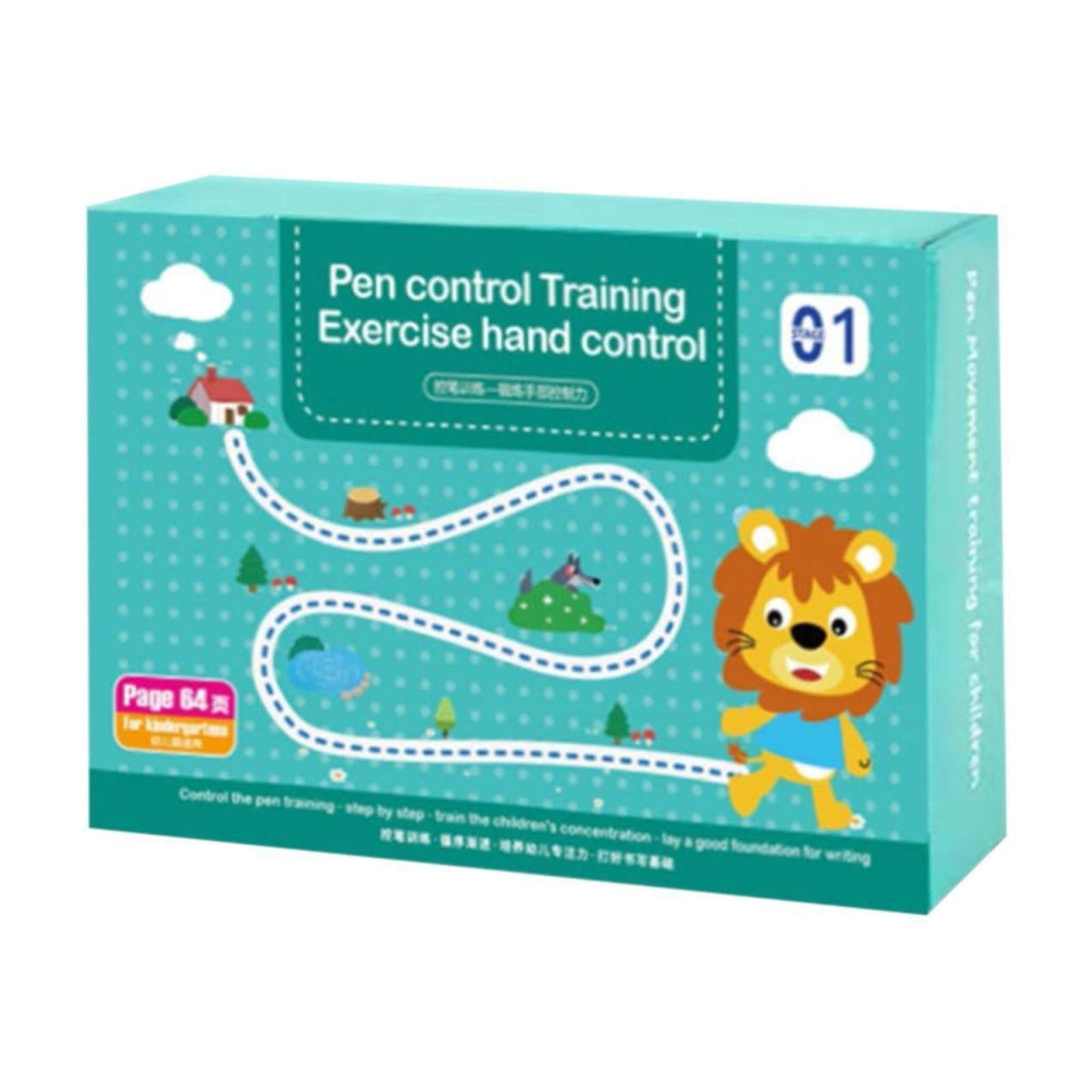 BJBSJSZ Scribble Smart Reusable Workbook, Scribble Smart Workbook, Fast ...