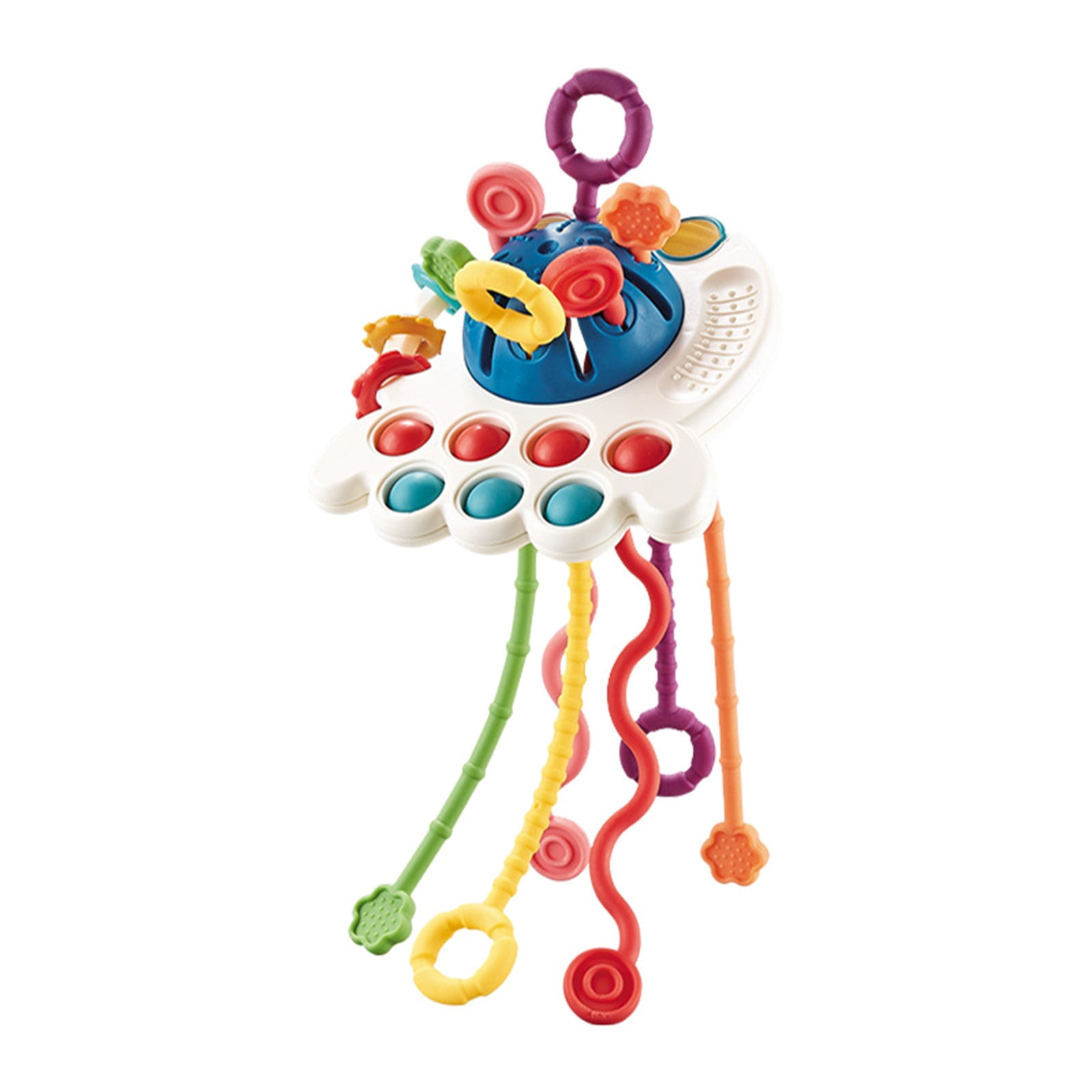 BJBSJSZ Sensory Montessori Baby Teething Toys, Toddler Travel Toys ...