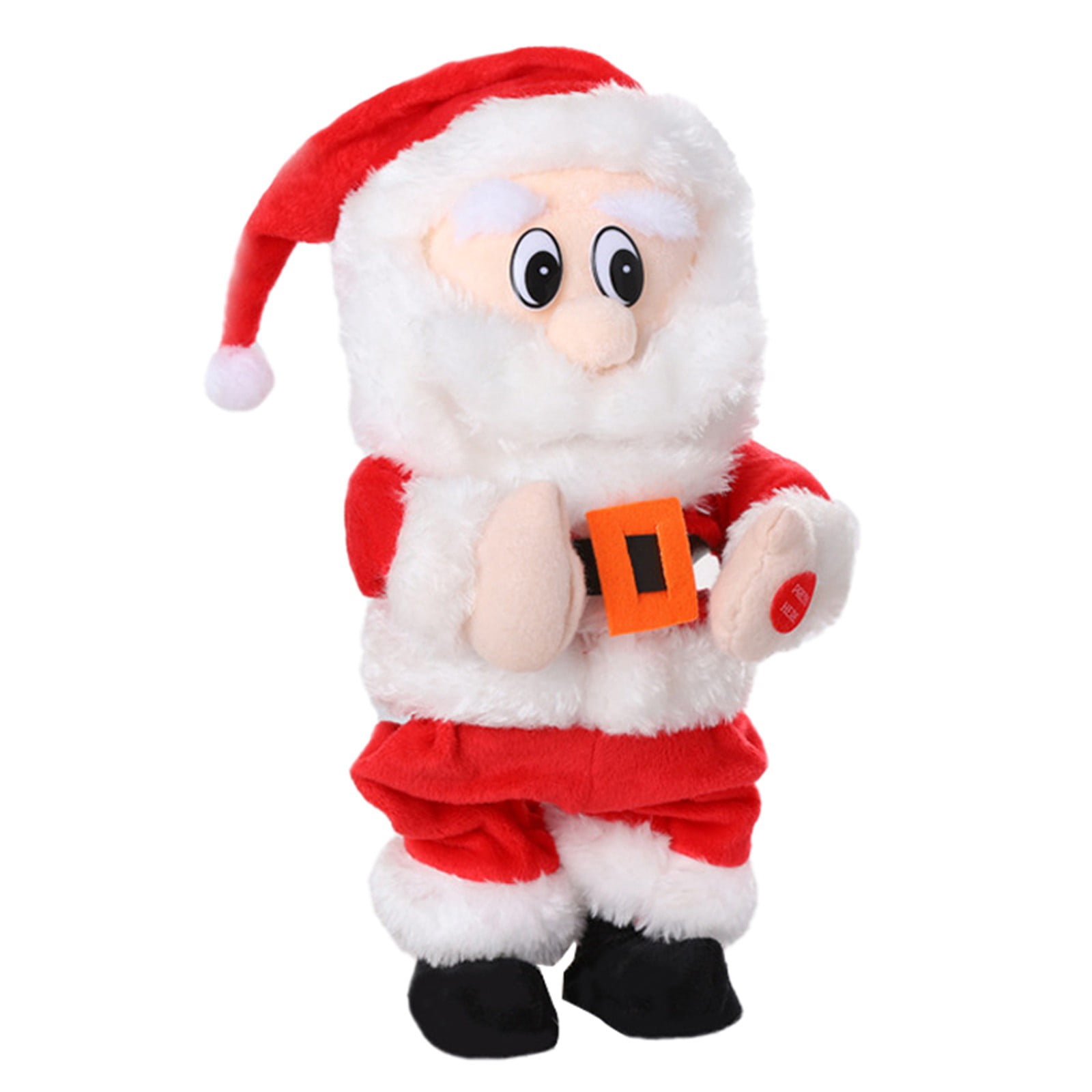 BJBSJSZ Twerking Christmas Doll, Santa Wiggle Body Christmas Santa ...