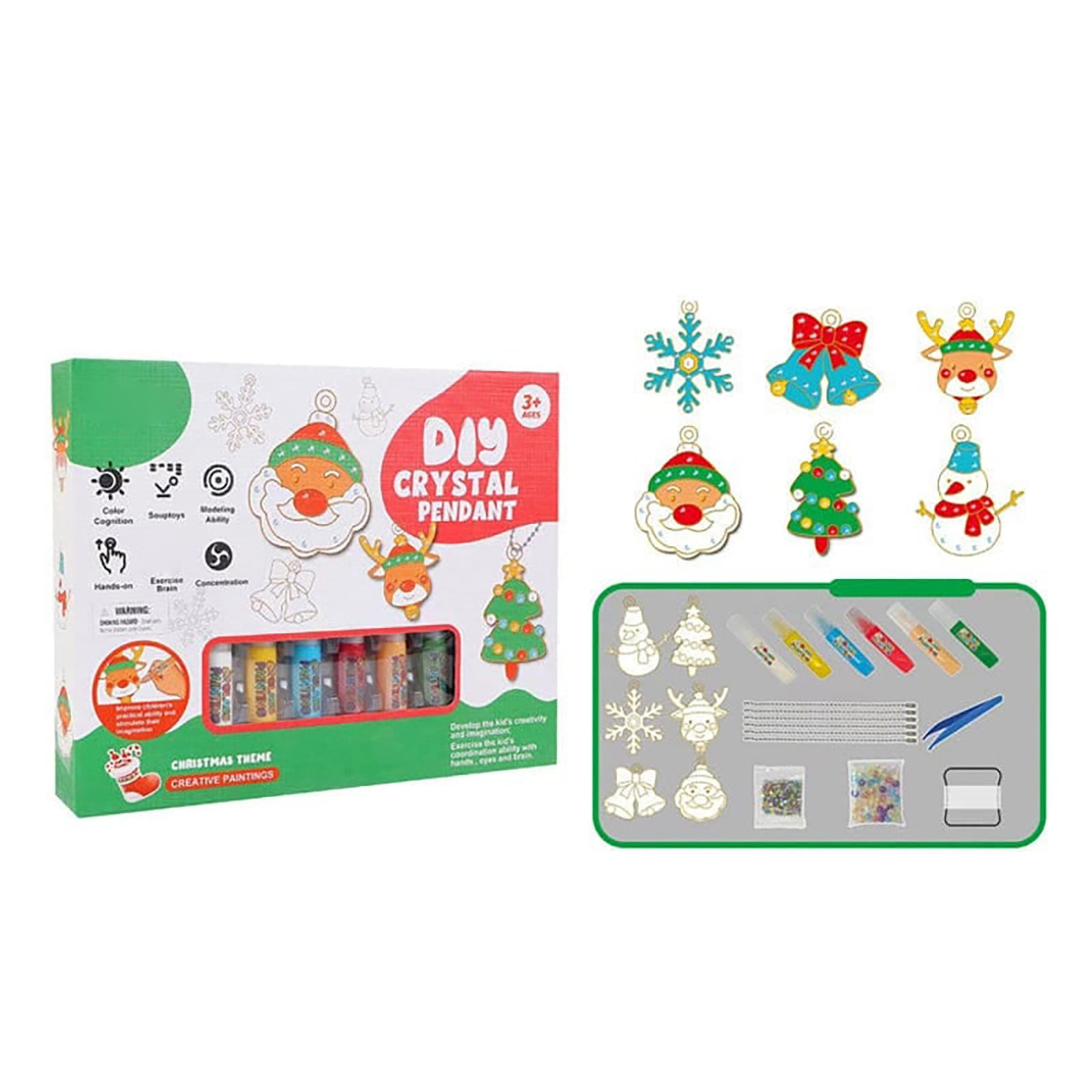 BJBSJSZ Window Art For Kids Suncatcher Kits, DIY Window Paint Art ...