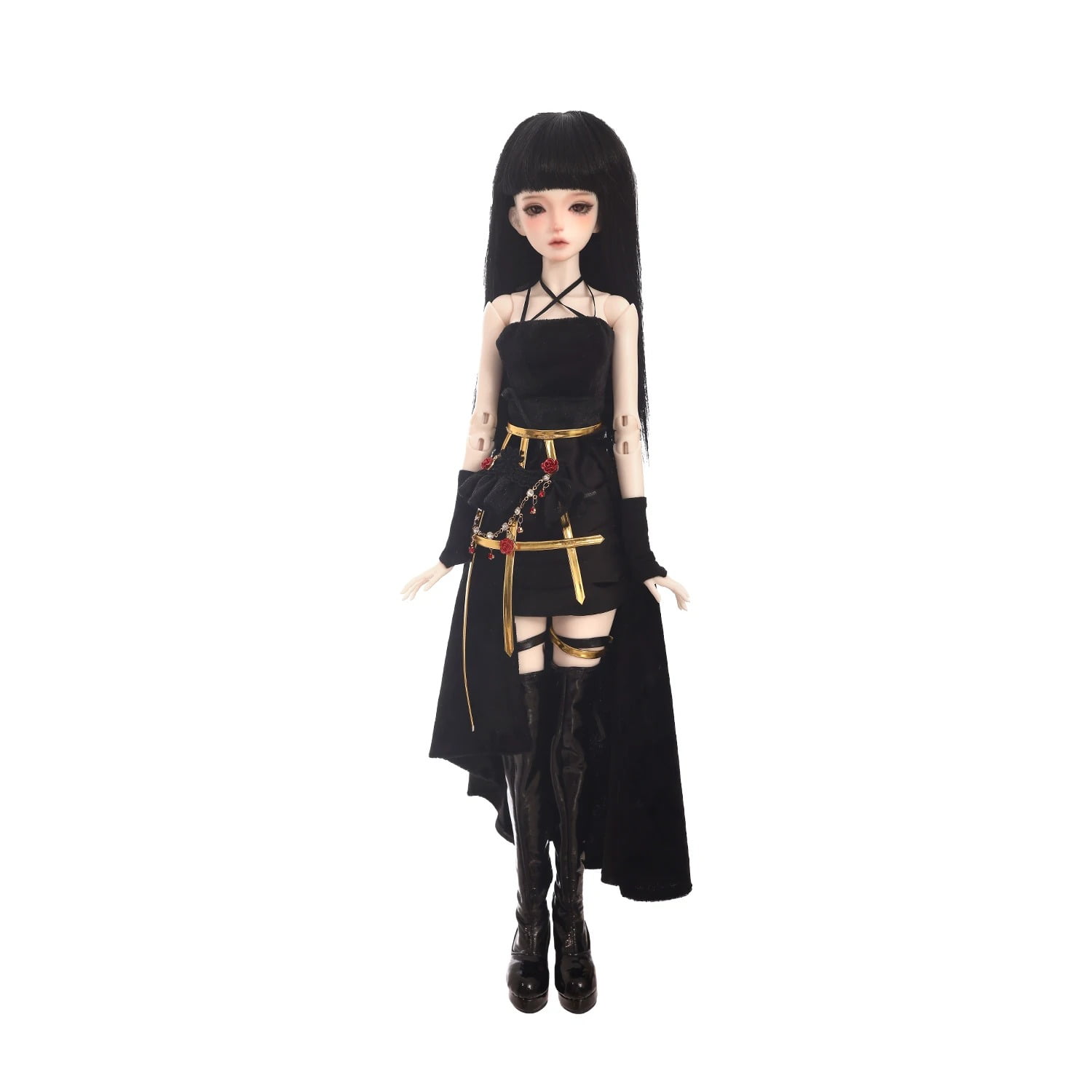 BJD Doll 1/4 Sylvi A Full Set Gothic Style Hitman Spy Assassin Anime ...