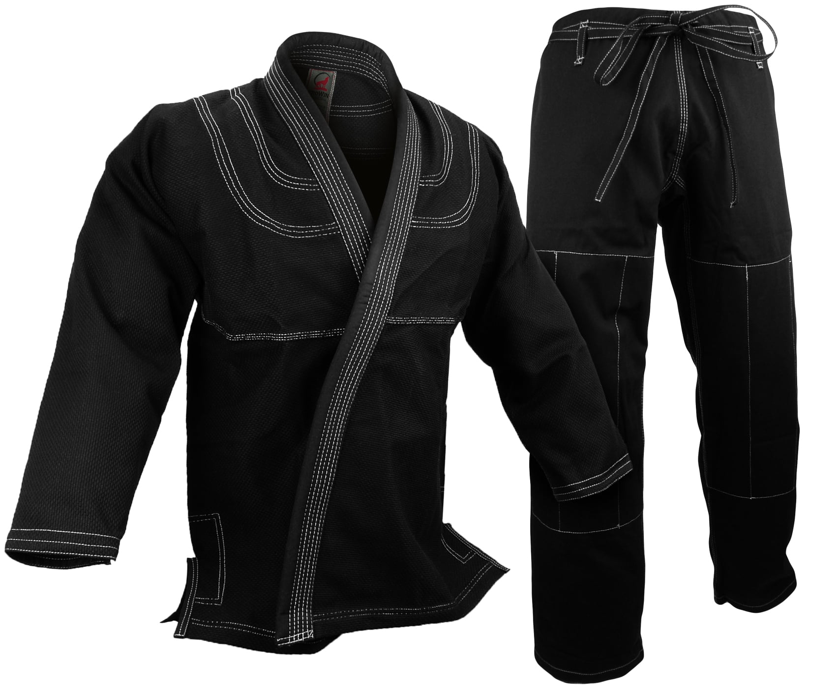 BJJ Gi Kimono, Single Weave 100% cotton Preshrunk, Jiu Jitsu Uniform ...