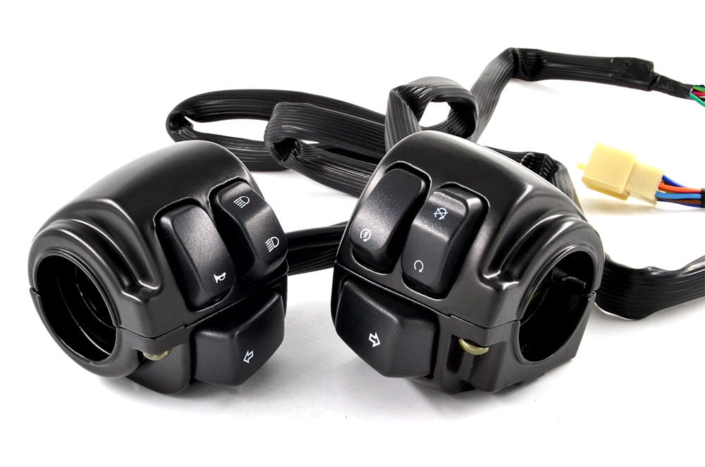 BJMOTO Motorcycle Handlebar Control Switch For Harley SOFTAIL DYNA ...