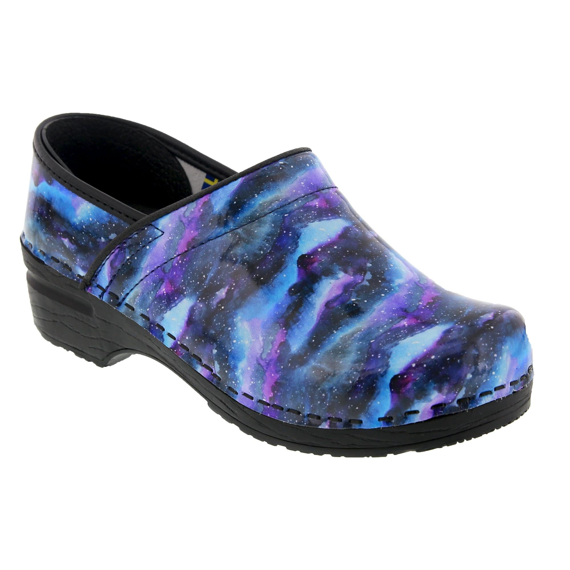 BJORK PROFESSIONAL Cosmos Leather Clogs - CLOSEOUT - Walmart.com