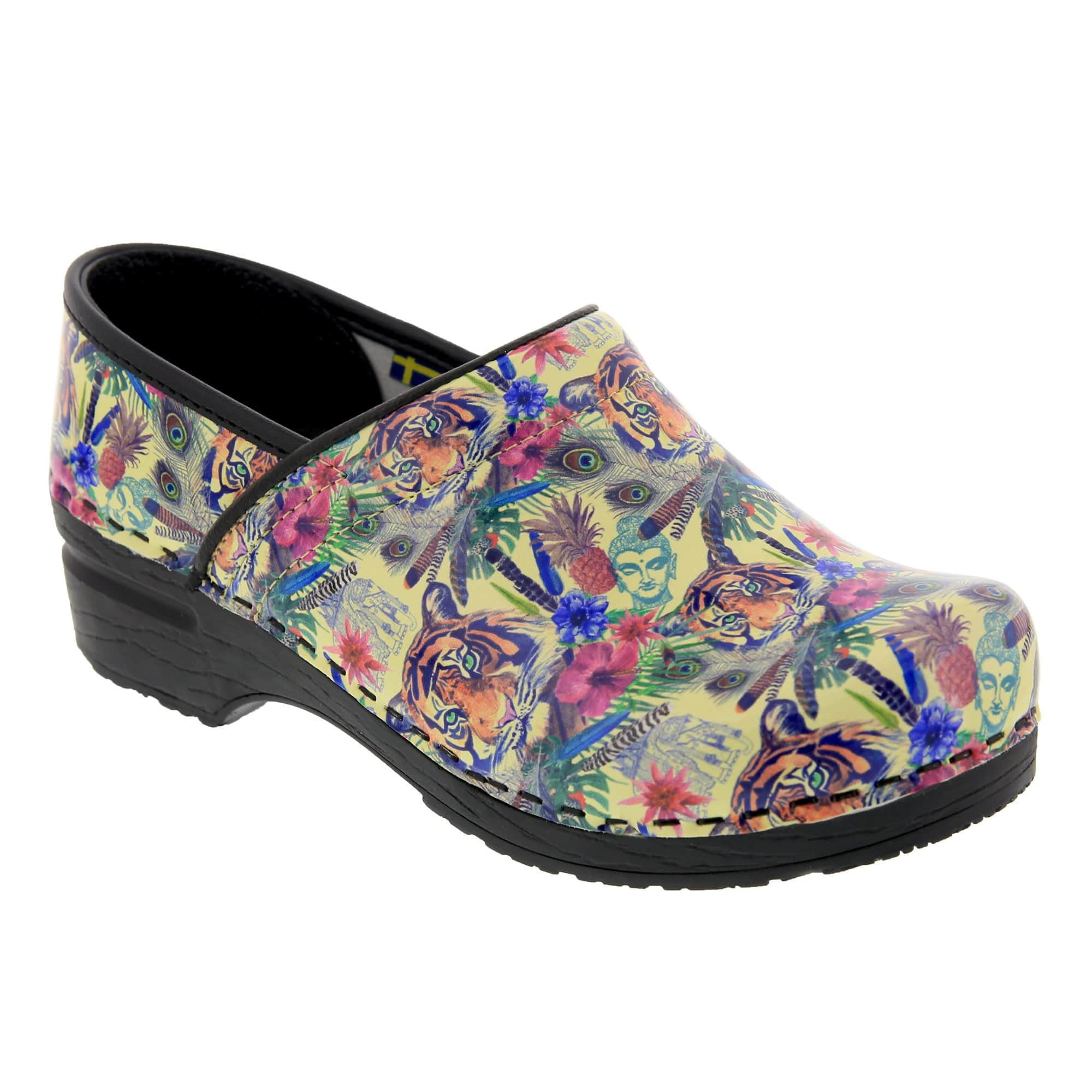 BJORK PROFESSIONAL Matahari Leather Clogs - CLOSEOUT - Walmart.com