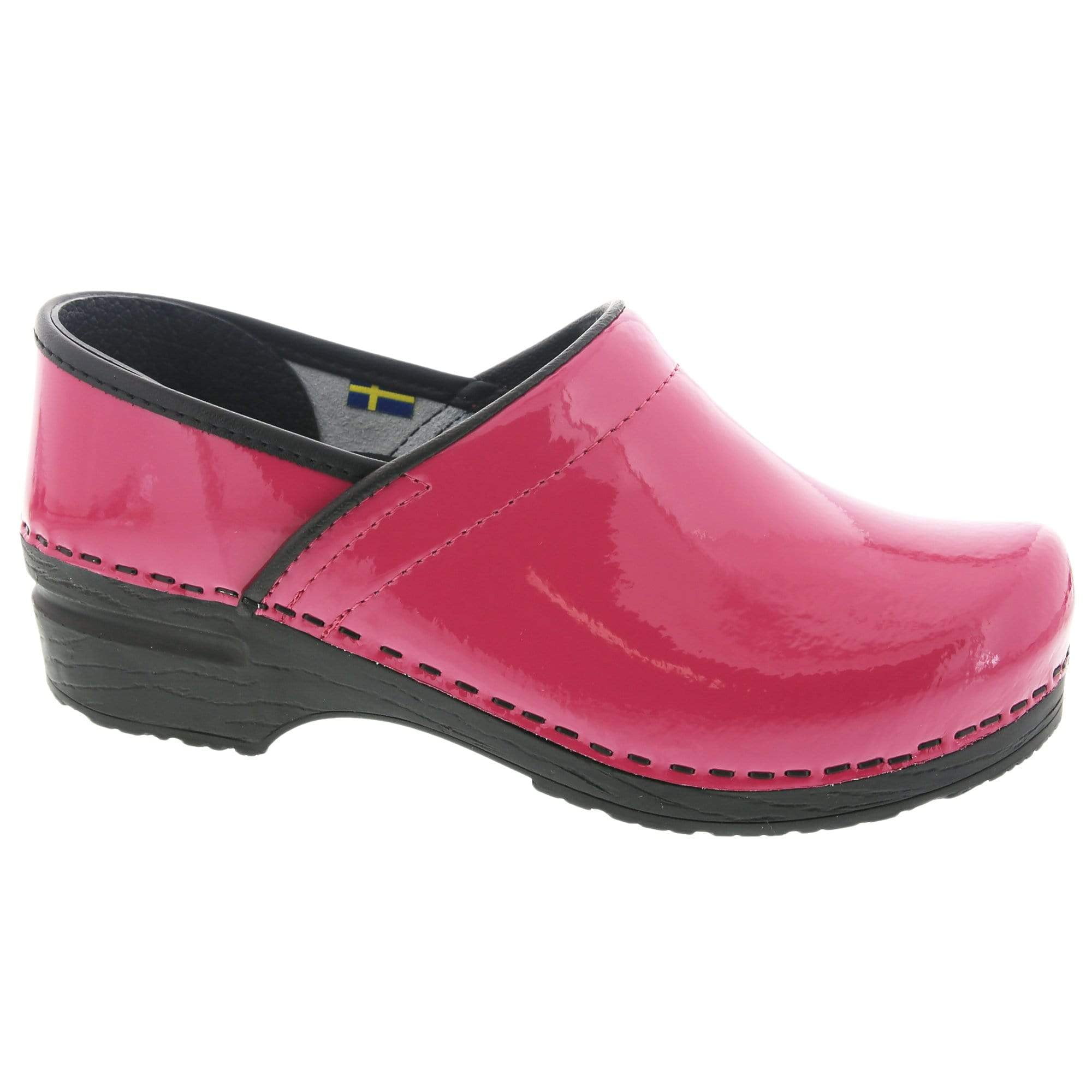 BJORK Professional Leather Clogs (Fuchsia Patent - EU40) - Walmart.com