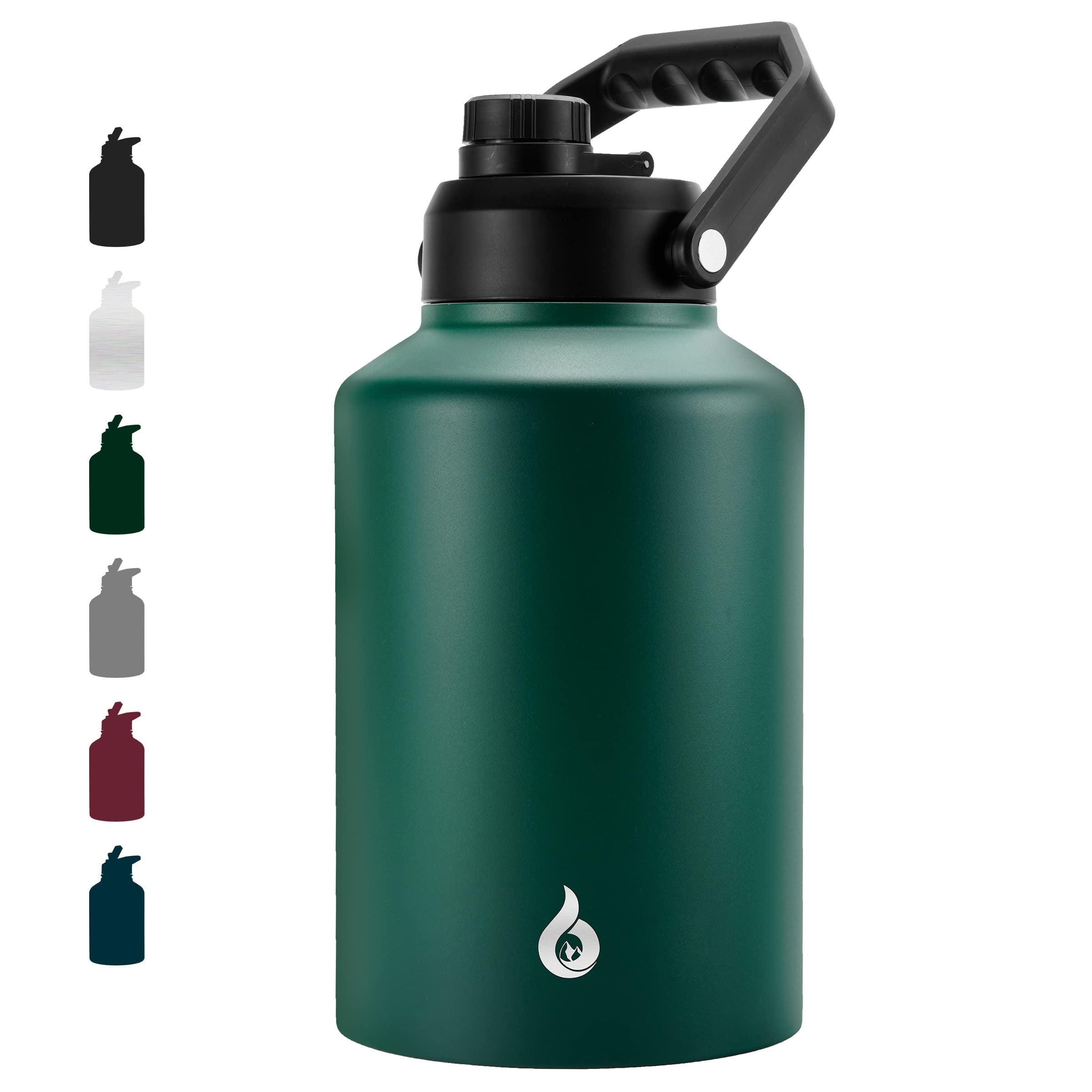 BJPKPK 128oz Insulated Water Bottle with Wide Mouth, One Gallon ...