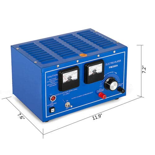 BJTDLLX Gold Plating Machine, 30A 110V Jewelry Plating Rectifier ...