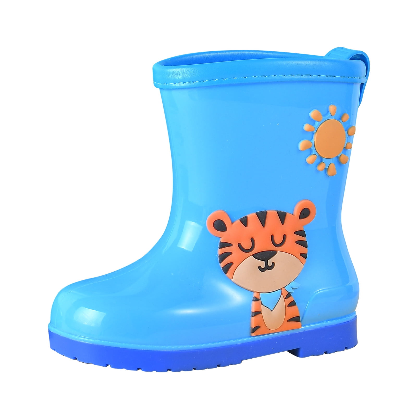 BJUTIR Boots For Girls Children Cute Cartoon Fashion Waterproof And Non ...