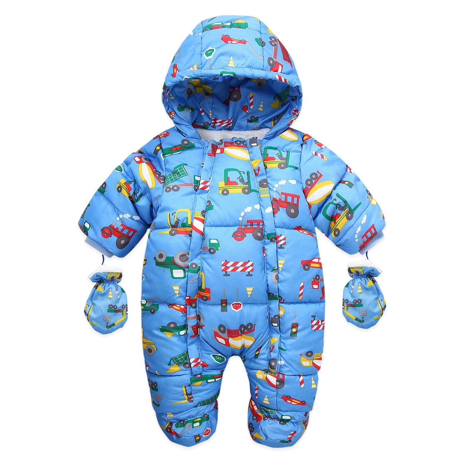 BJUTIR Boys Snowsuit Baby Girl Boy Winter Warm Coat Snowsuit Toddler Jacket Clothes Zipper ...
