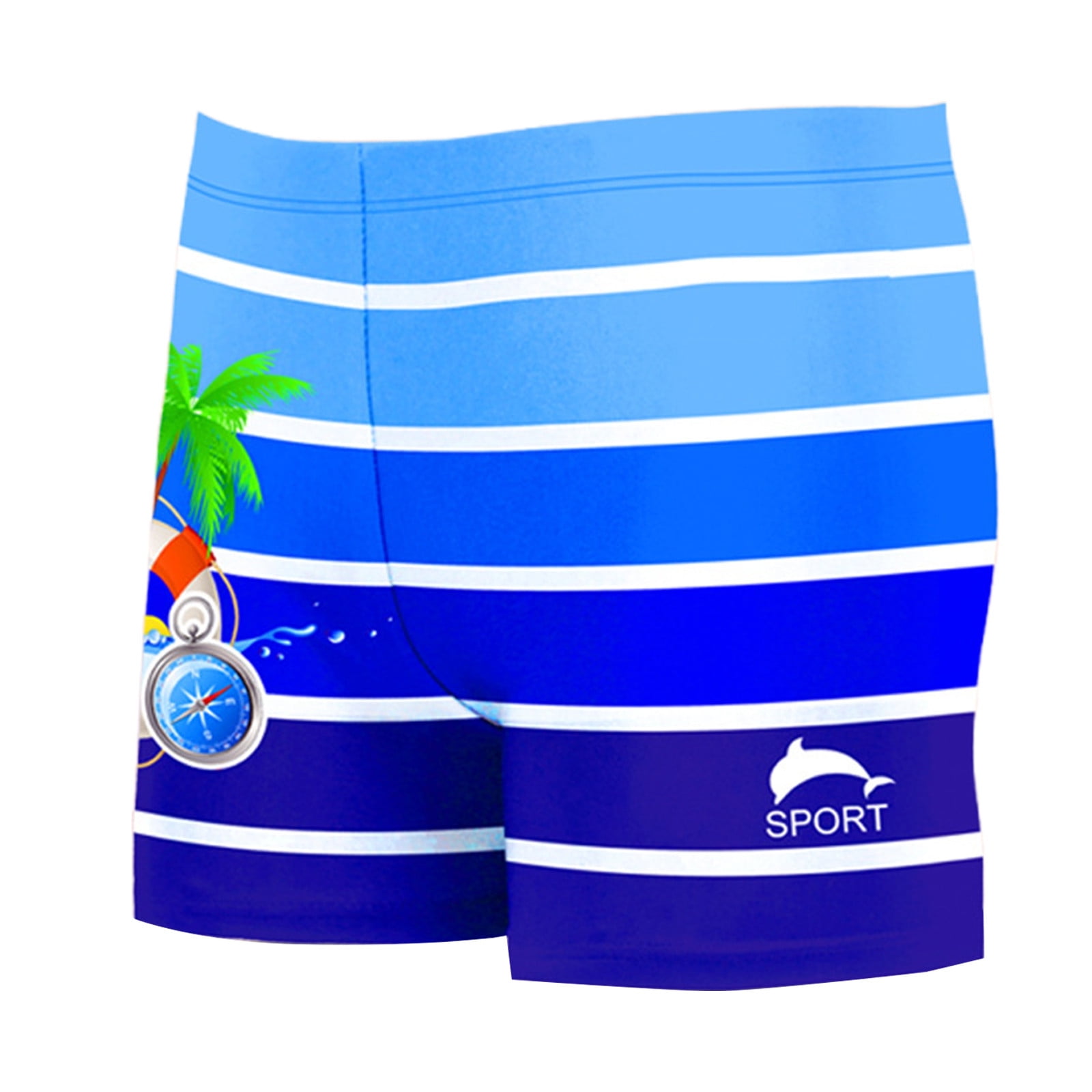 BJUTIR Boys Swim Trunks Cute Cartoon Breathable Swimsuits For Kids ...