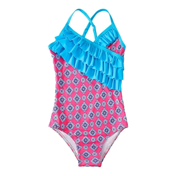 BJUTIR Girls Bathing Suits Swimming Kids Swimsuits Swimwear Lightweight ...