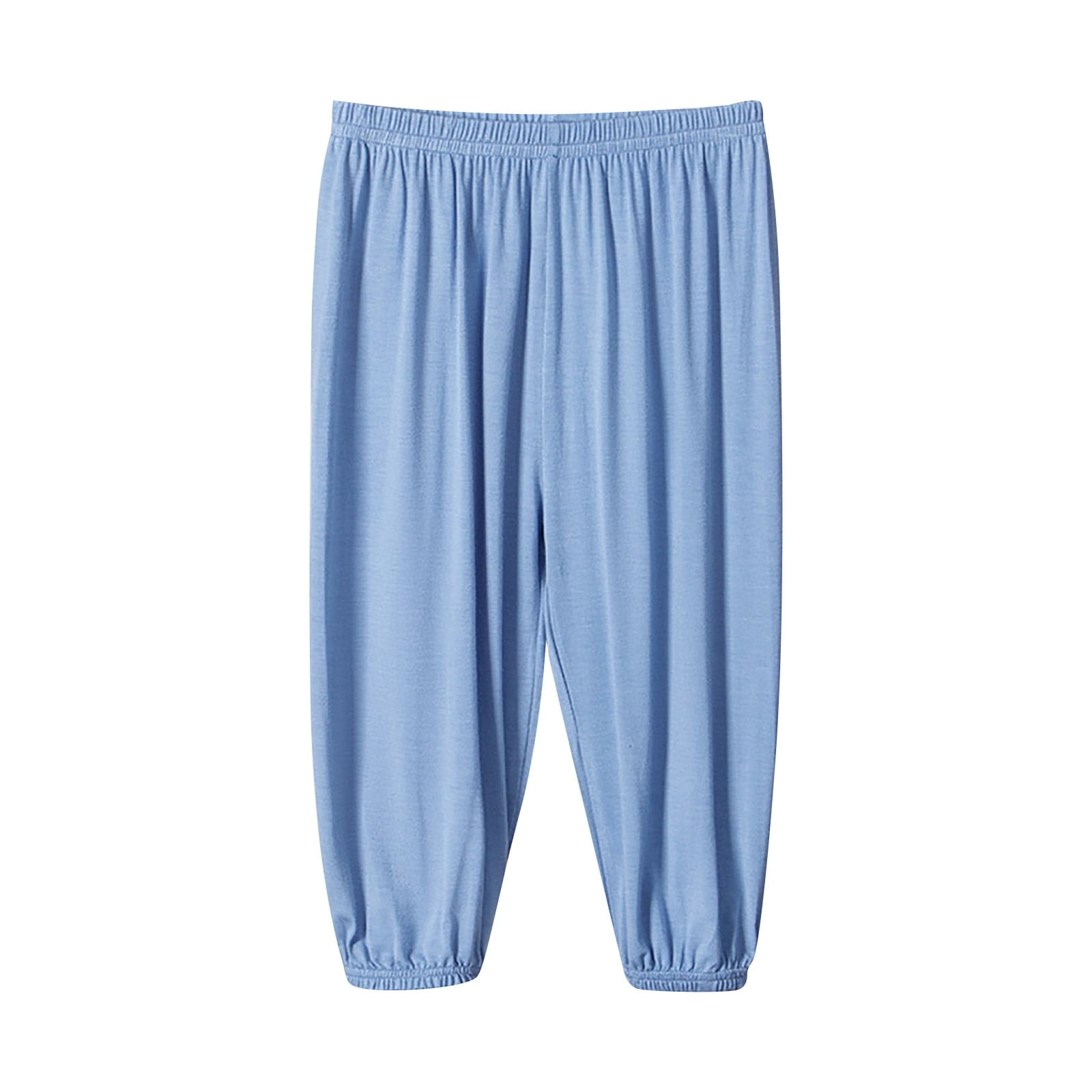 BJUTIR Girls Pants Loose Solid Color Jogging Slacks Regular Fit Dark ...