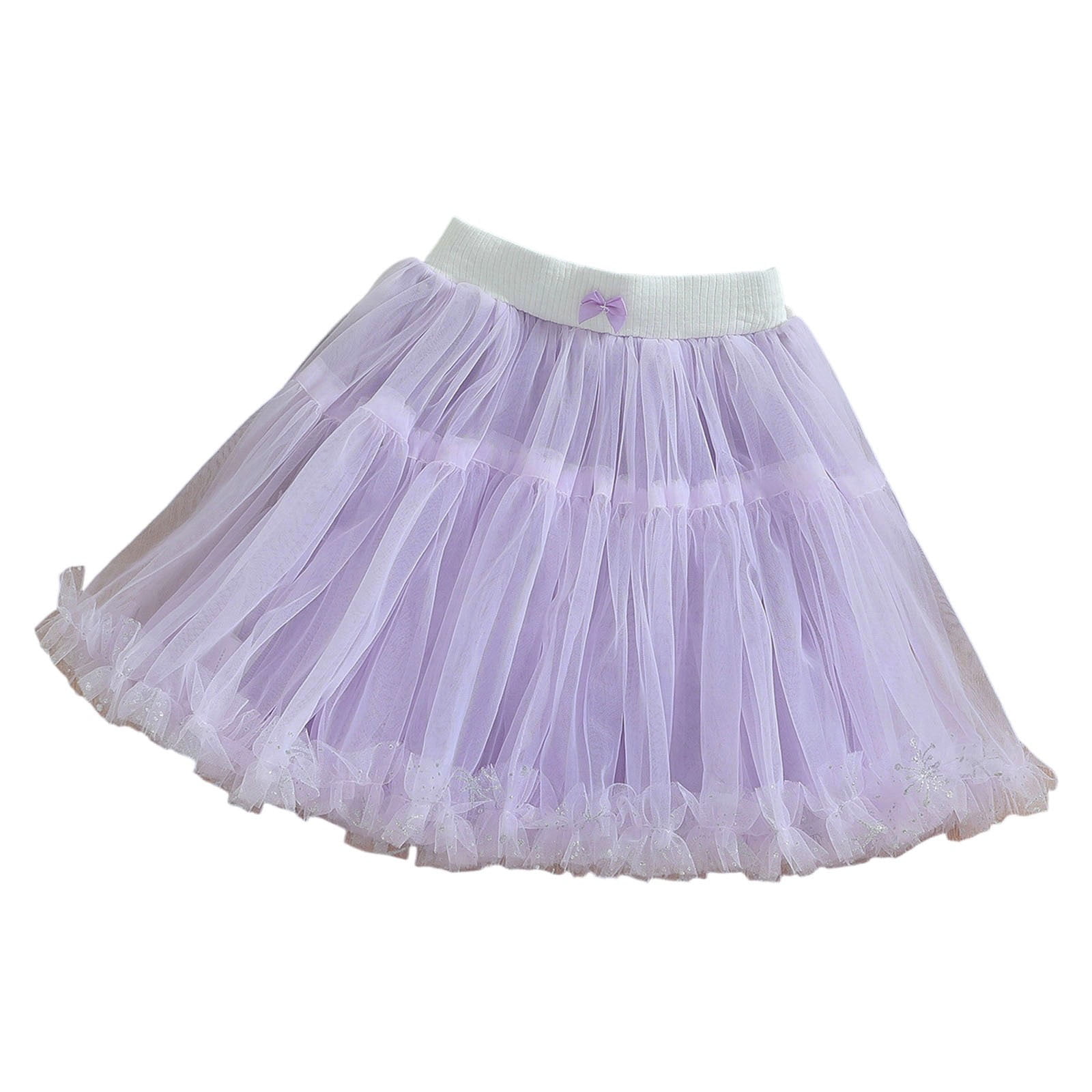 BJUTIR Girls Tutu Skirt Toddler Layered Party Dress Casual Summer ...