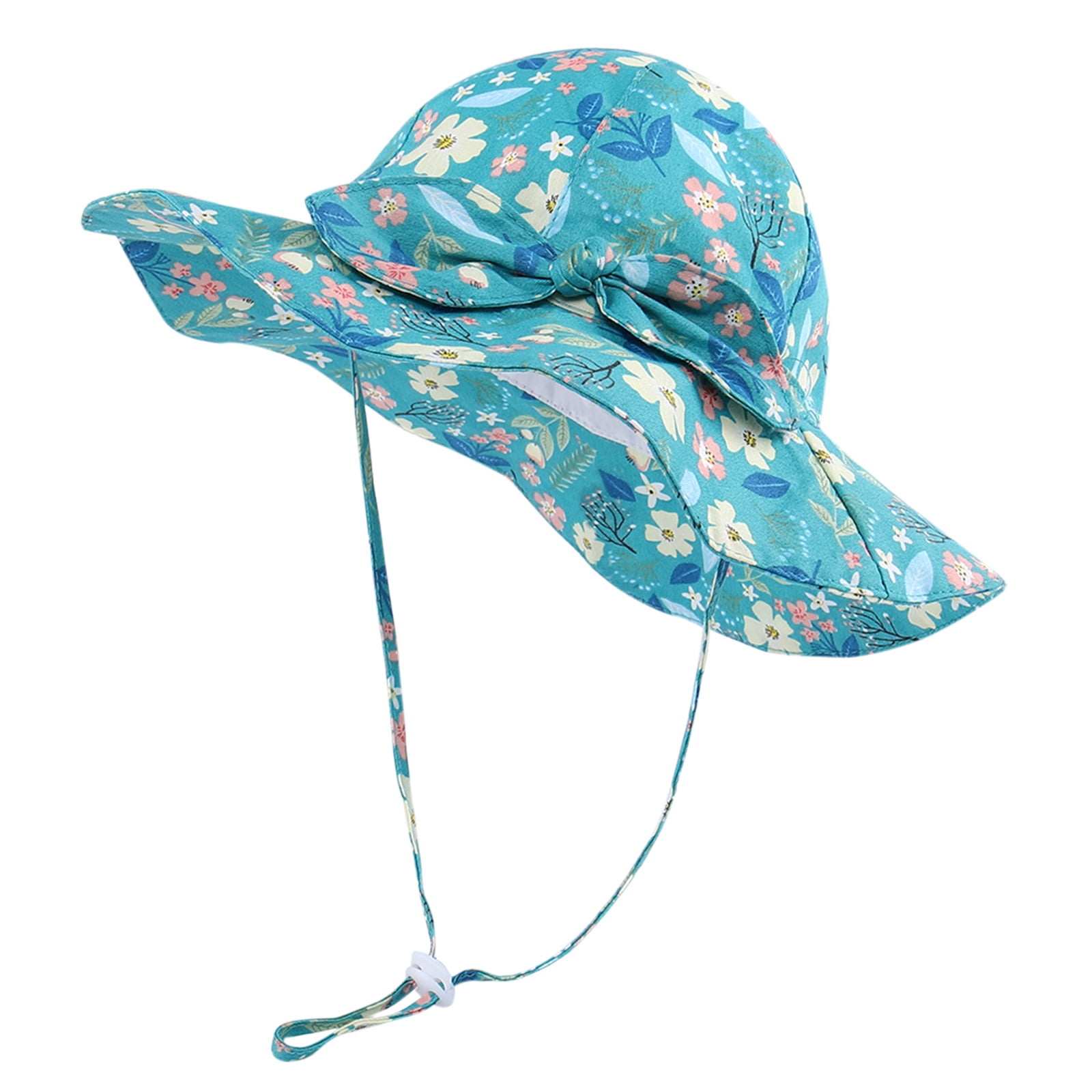 BJUTIR Kids Baby Sun Hats Girls Boys Sunscreen Mesh Bucket Hat Summer ...