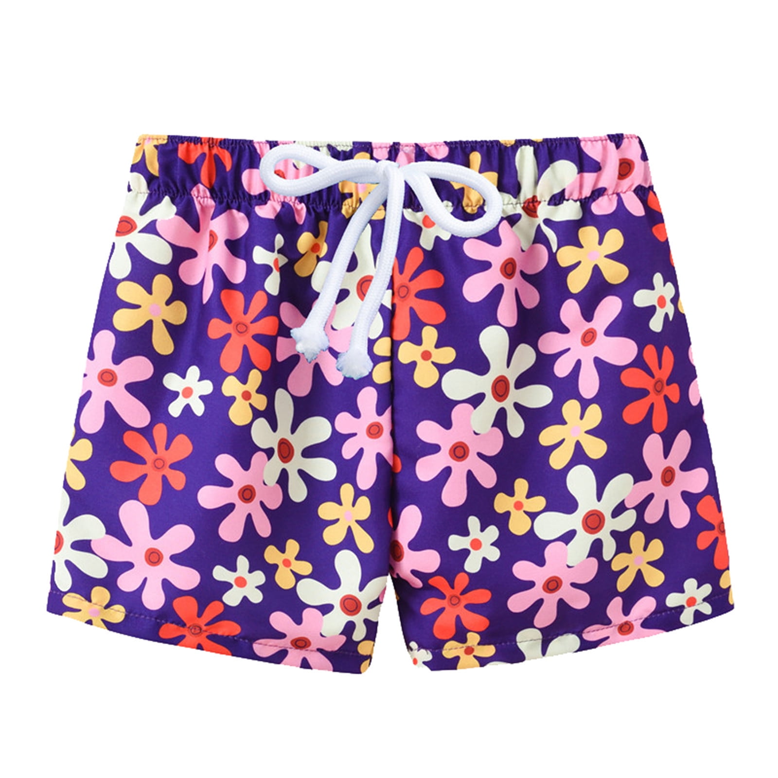 BJUTIR Shorts For Girls Toddler Cartoon Floral Printed Sport Shorts ...