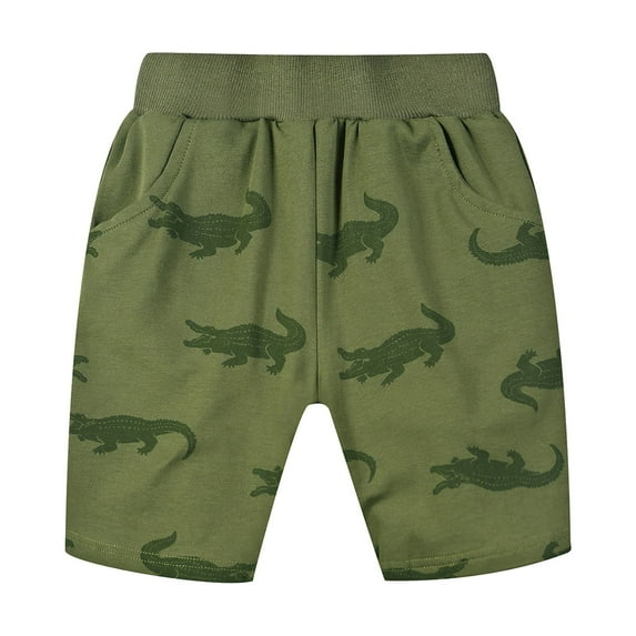 BJUTIR Toddler Boys Shorts Cartoon Slacks Dinosaur Pattern Summer ...
