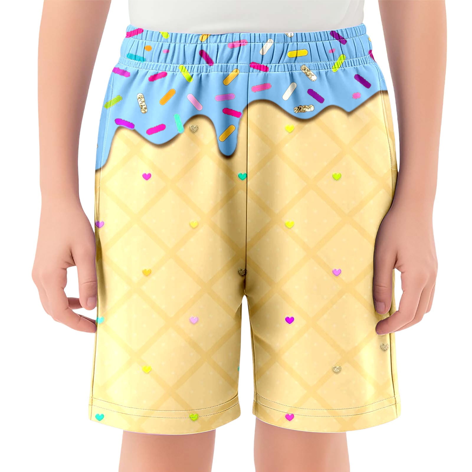 BJUTIR Toddler Boys Shorts Casual Shorts Athletic Gym Shorts Elastic ...