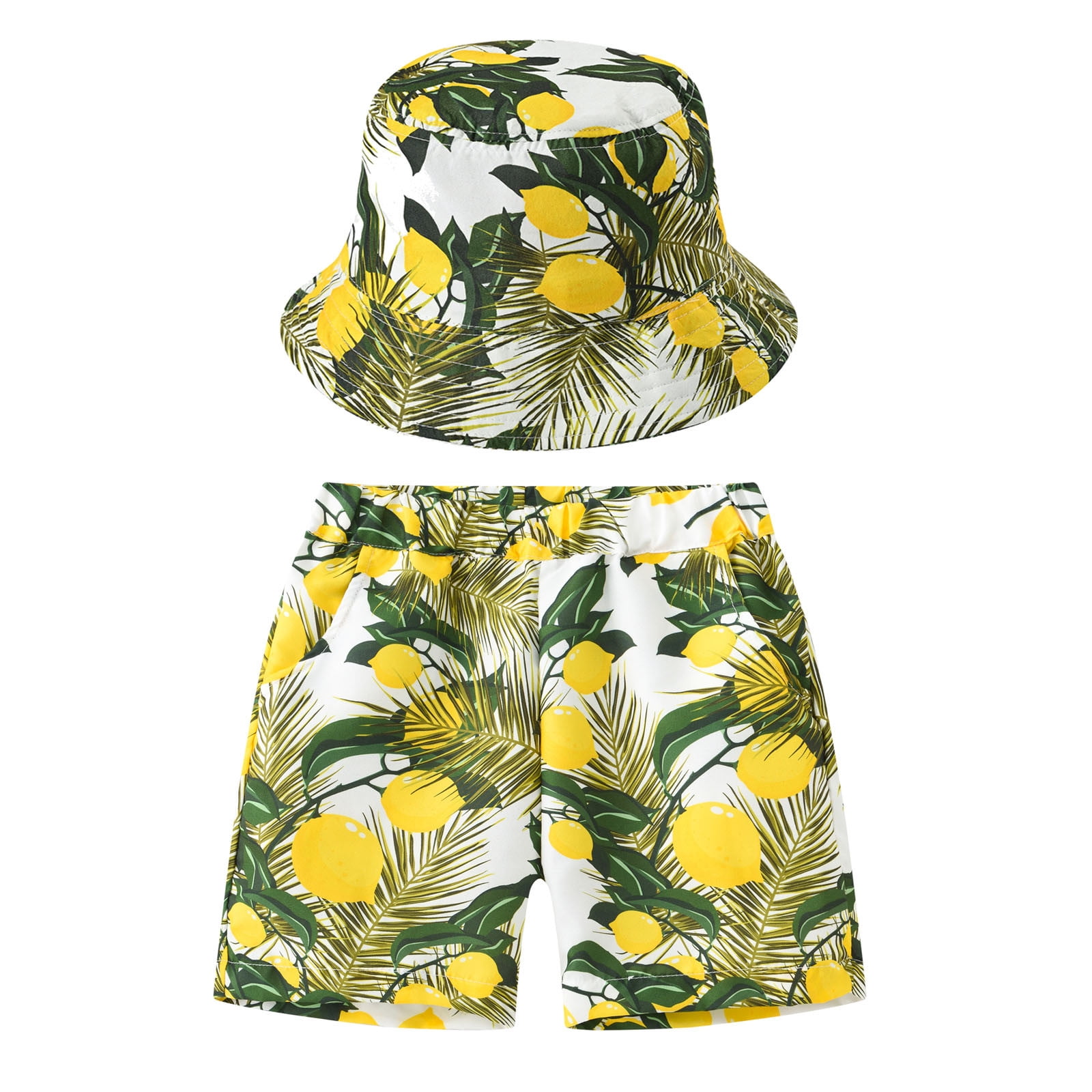 BJUTIR Toddler Boys Shorts Child Casual Floral Printing Shorts Summer ...