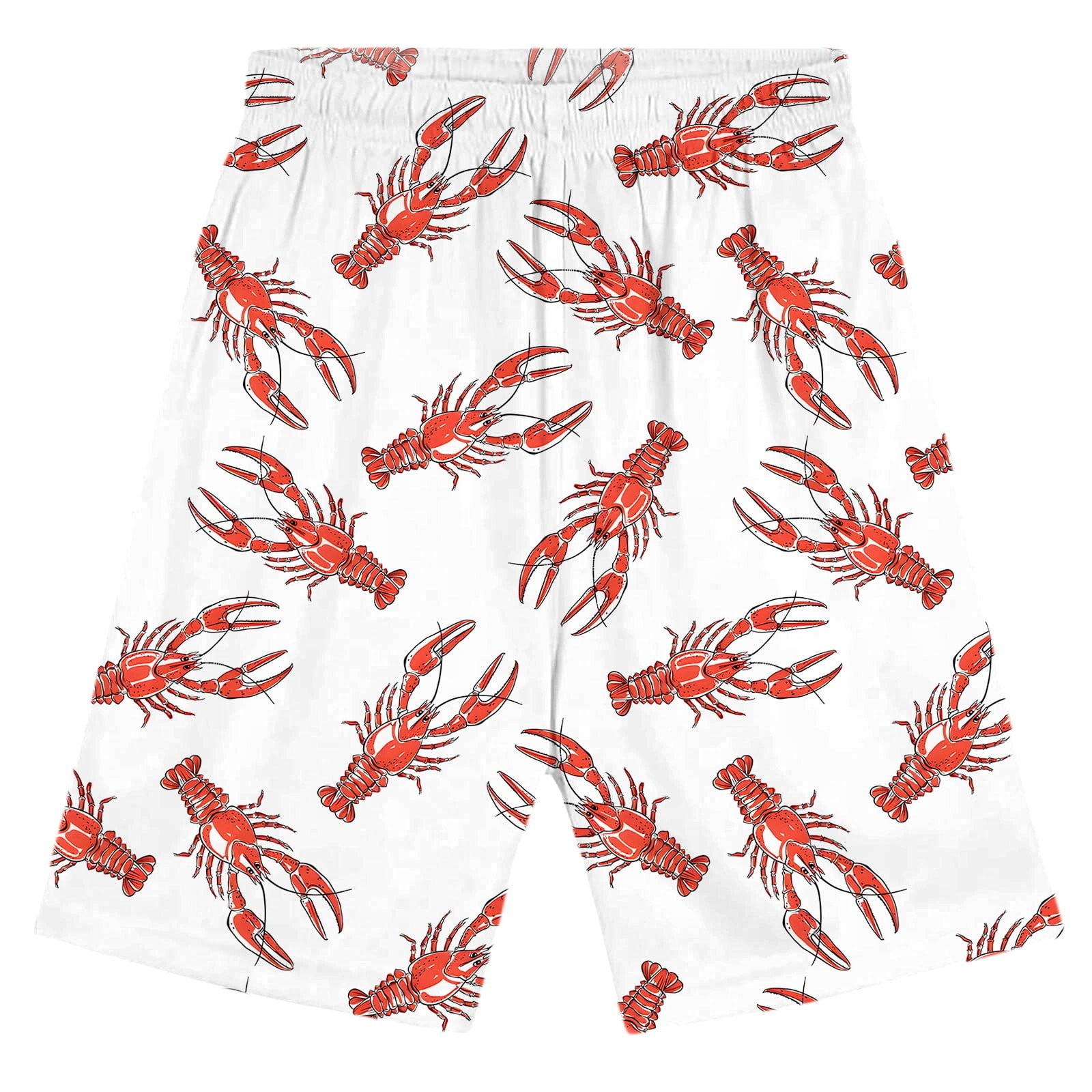 BJUTIR Toddler Boys Shorts Kids Youth With Lobster Print Comfortable ...