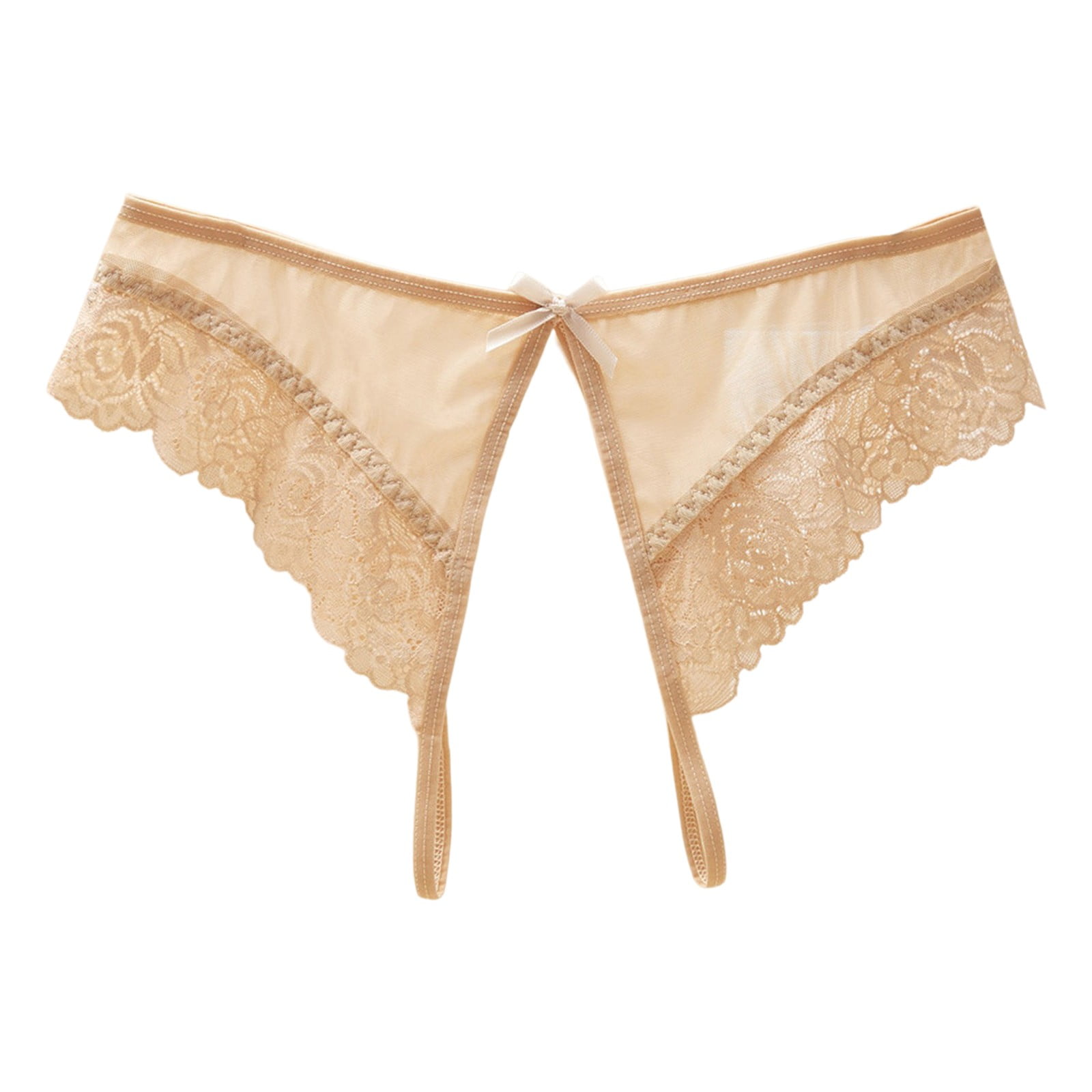 Bjutir Women Elastic Waist Panties Underwear Women Lace Briefs Hollow