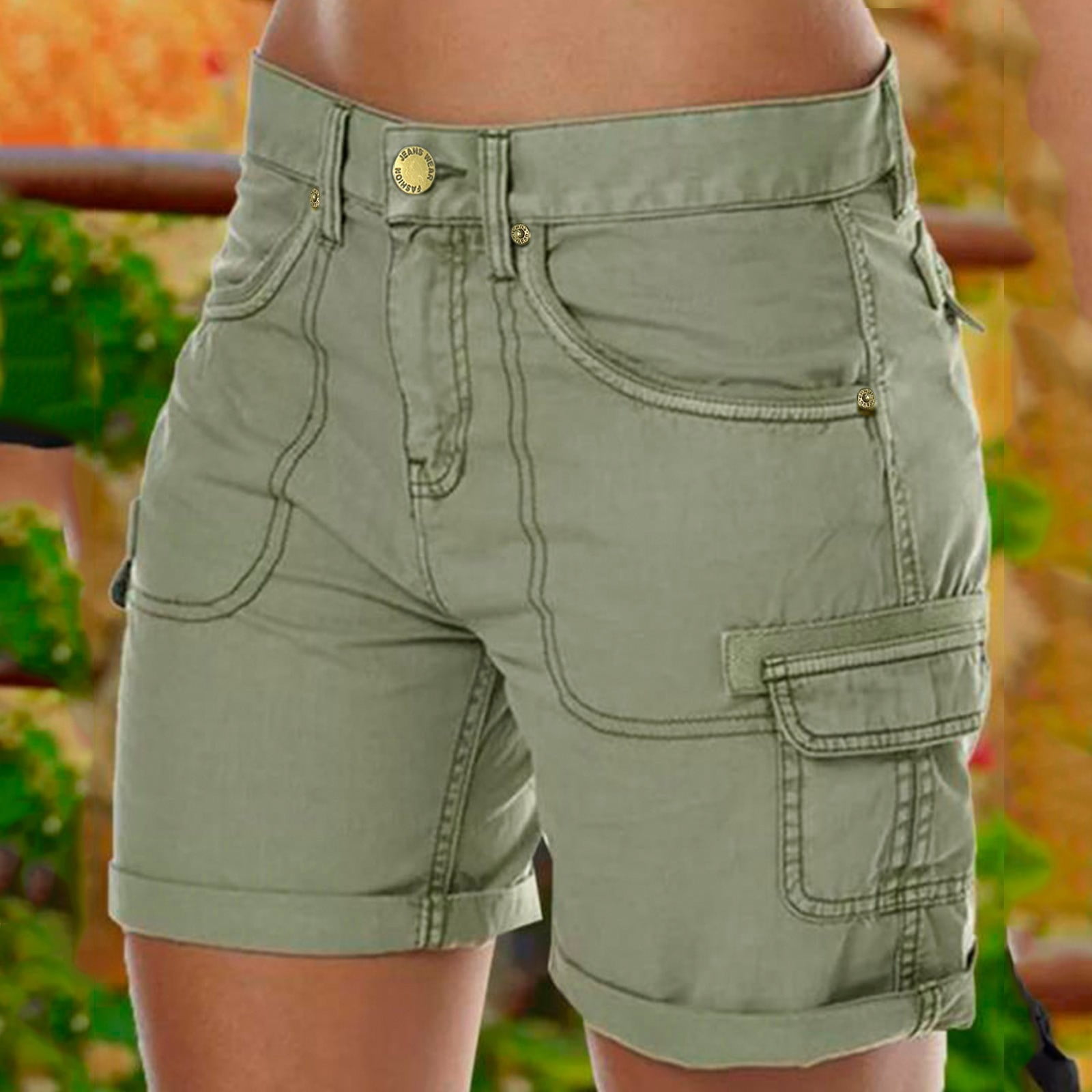 BJUTIR Women Shorts Pants Loose Solid Color Mini Pant Summer Beach ...