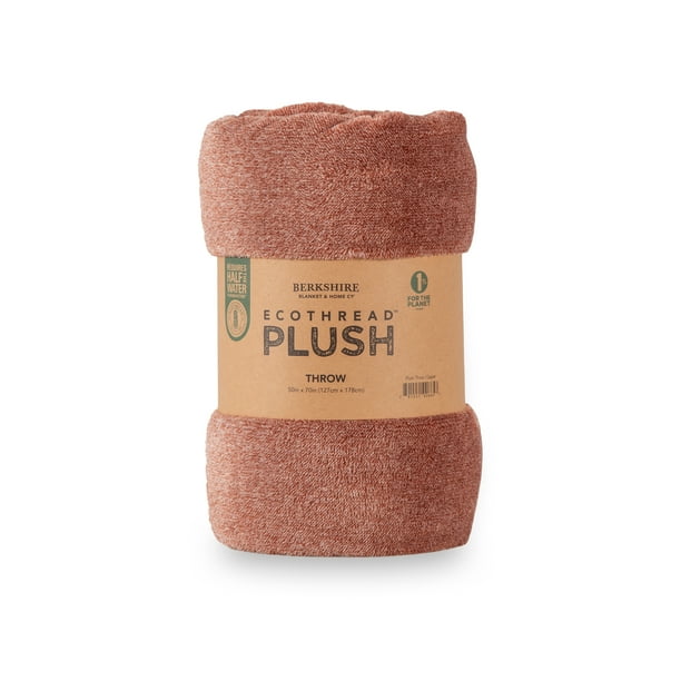 EcoThread™ Heather VelvetLoft® Adult Throw 50” x 70” Copper - Walmart ...