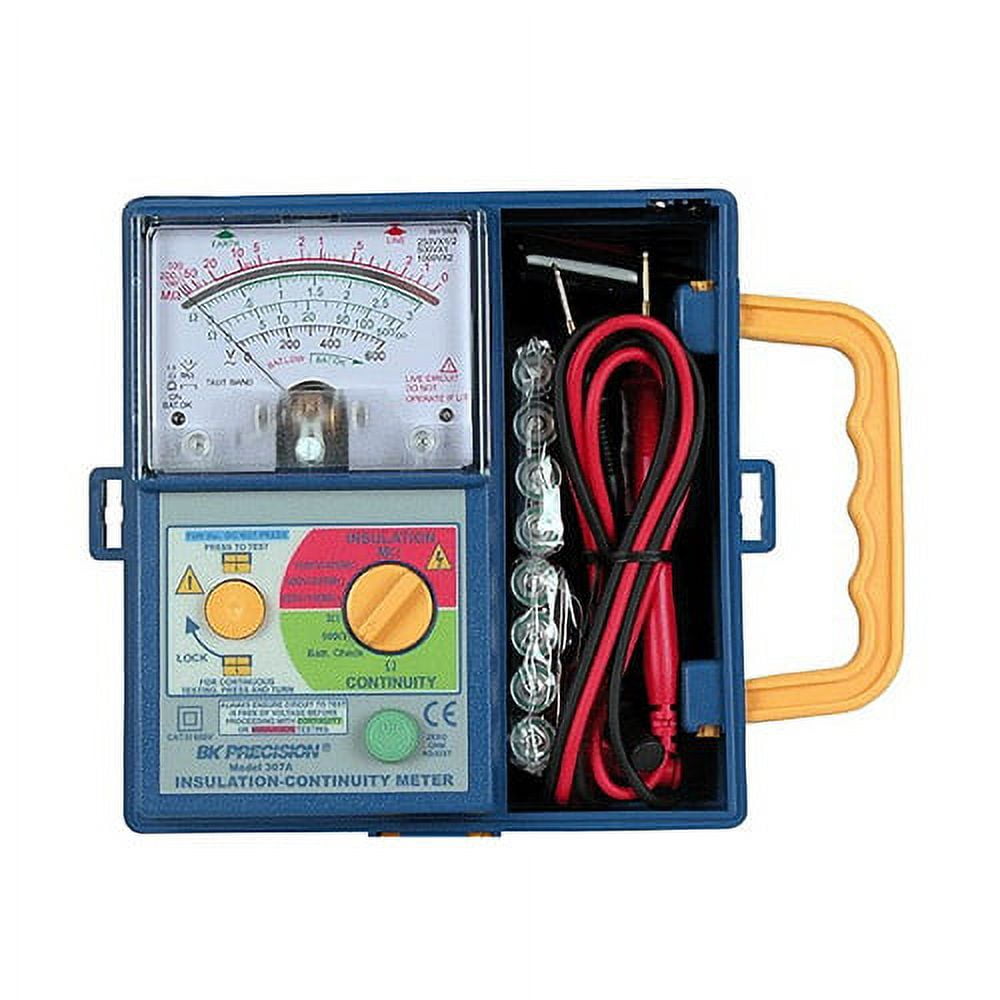 BK Precision 307A 1000 V Analog Insulation & Continuity Meter - Walmart.com