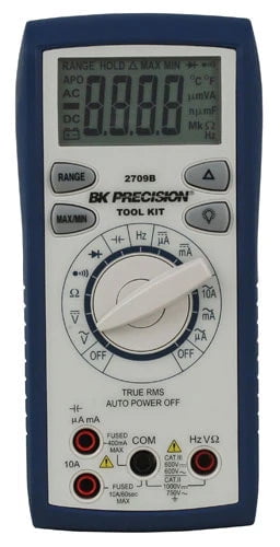 BK Precision Auto Ranging True RMS Tool Kit Digital Multimeter, Model ...
