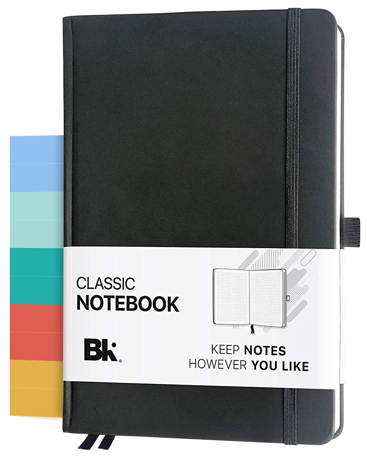BK Premium Classic Executive Hardcover Notebook Journal - Dotted ...