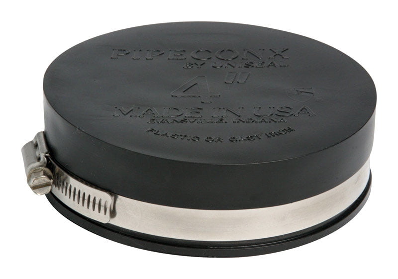 BK Products PCX EC 4 Pipeconx Flexible PVC Pipe EC Cap 4 in. - Walmart.com