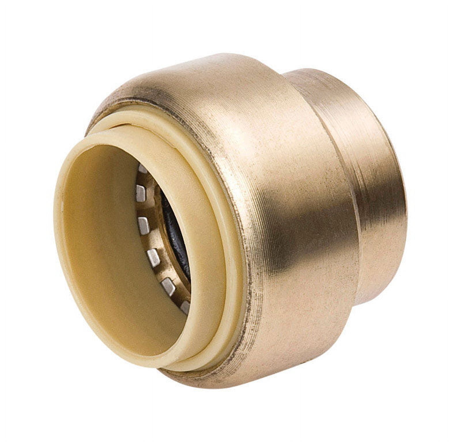 BK Products ProLine 3/4 Push Brass Cap - Walmart.com