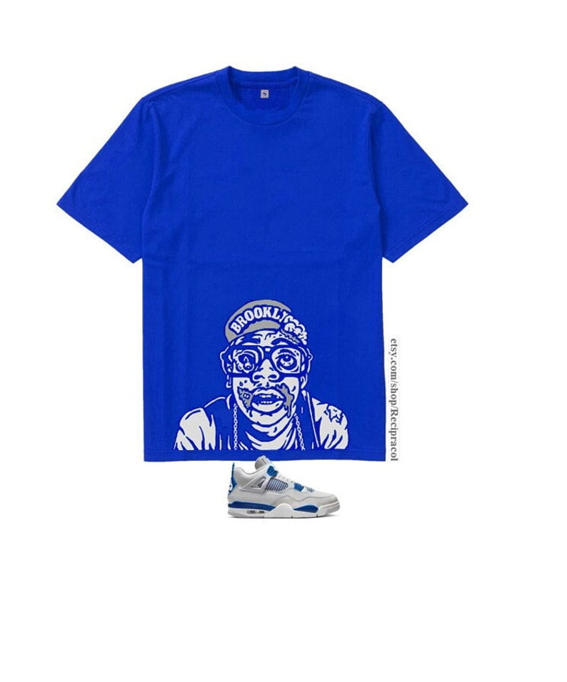 BK Zombie shirt for air jordan 4 military blue - Walmart.com