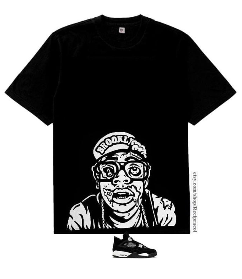 BK Zombie shirt jordan 4 White Thunder outfit - Walmart.com